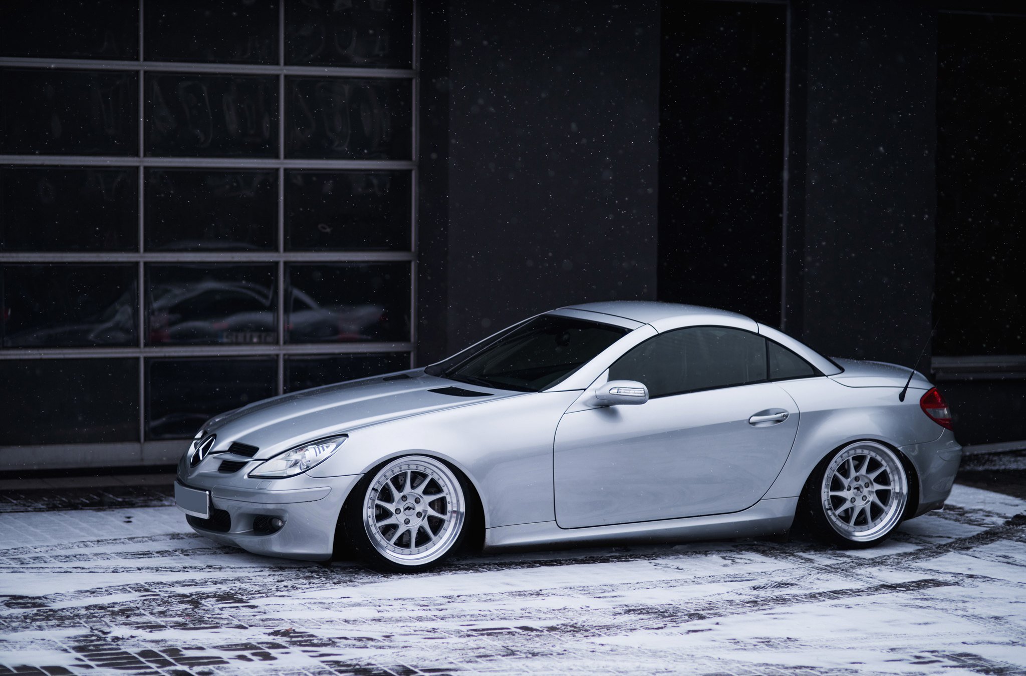 Silver Bullet: Sleek Customized Mercedes SLK Class | CARiD.com Gallery