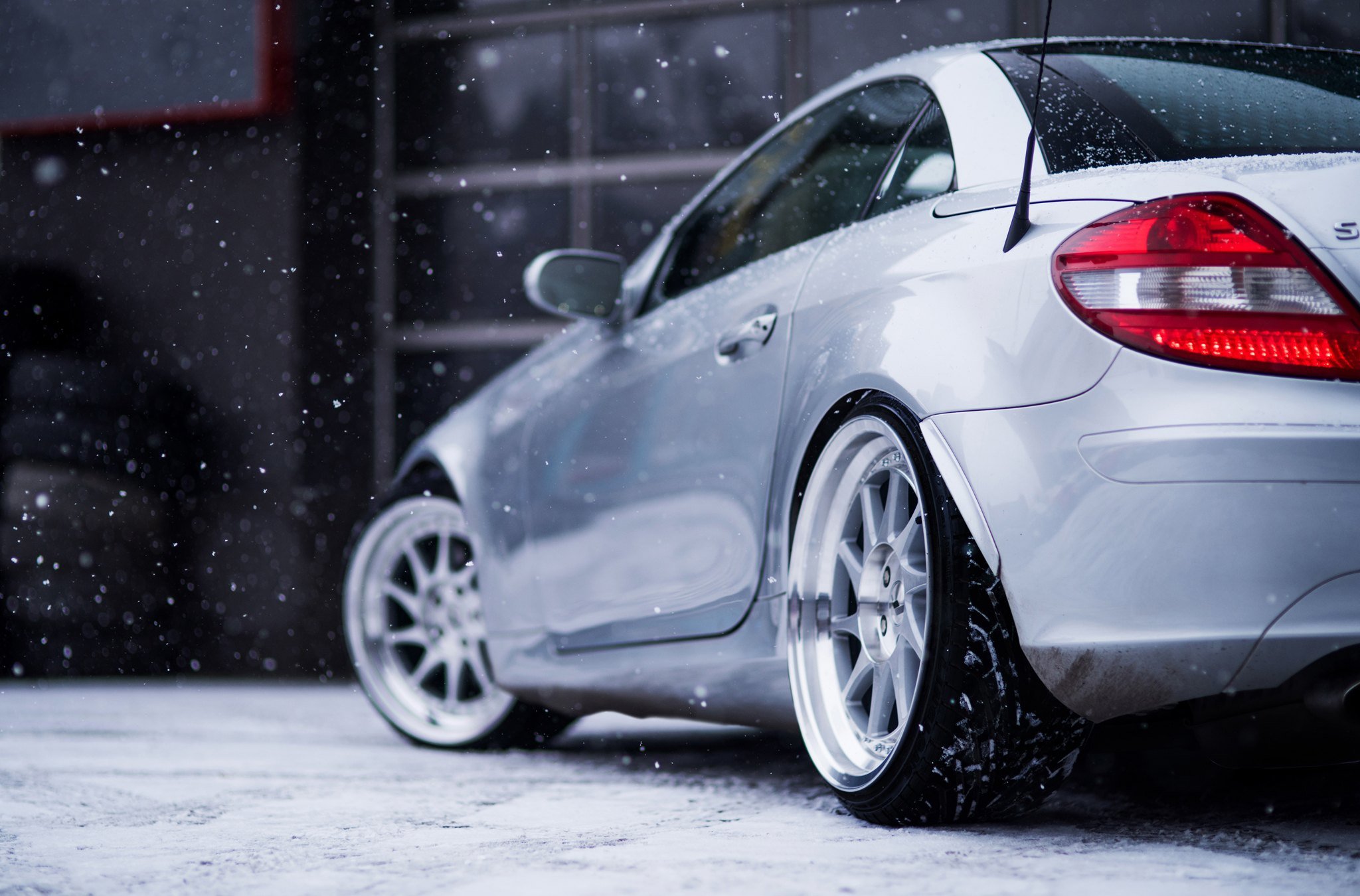 Silver Bullet: Sleek Customized Mercedes SLK Class | CARiD.com Gallery