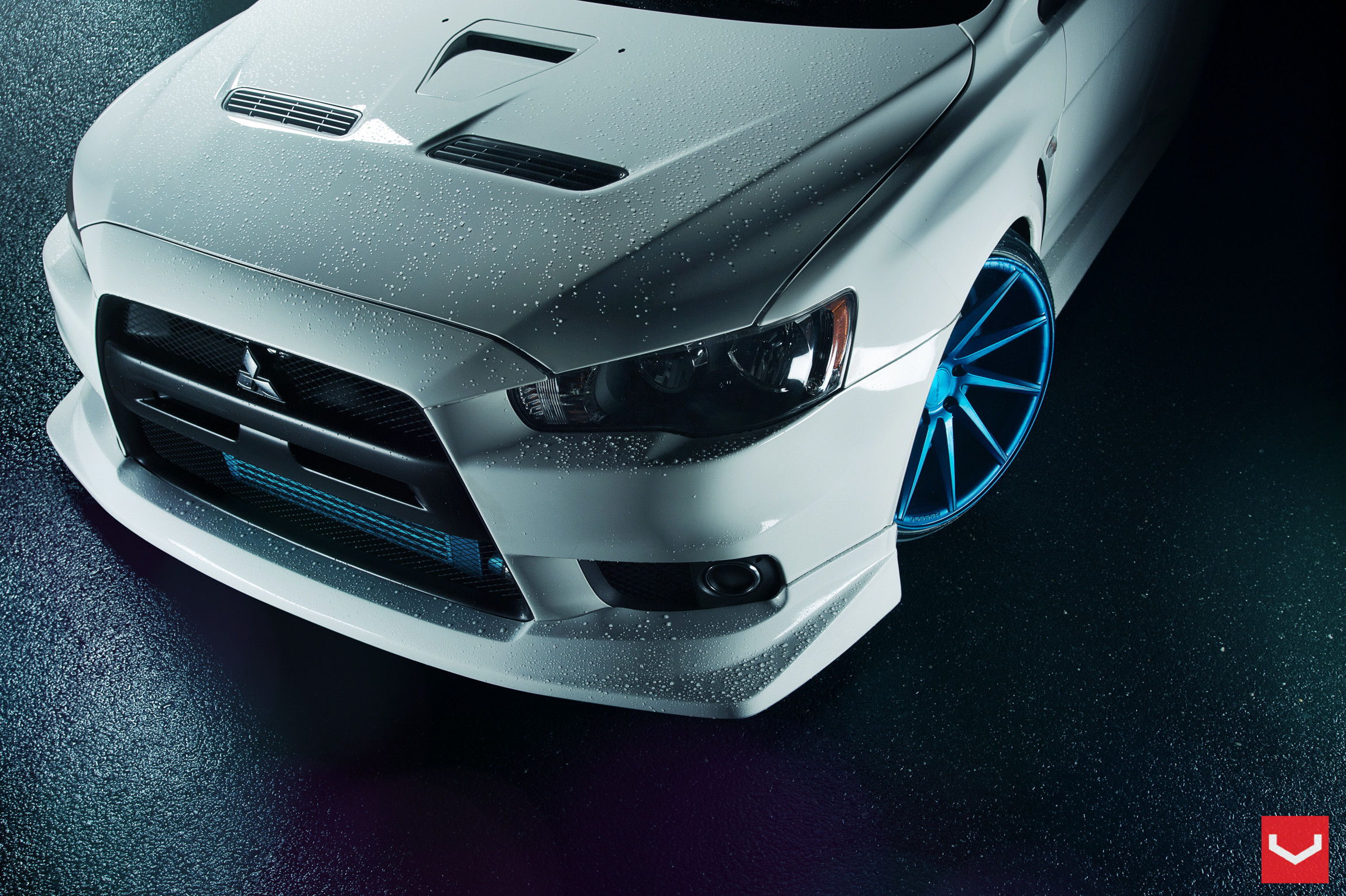 Built to Impress - Fully Modified Evolution X Featuring Vossen Wheels ...