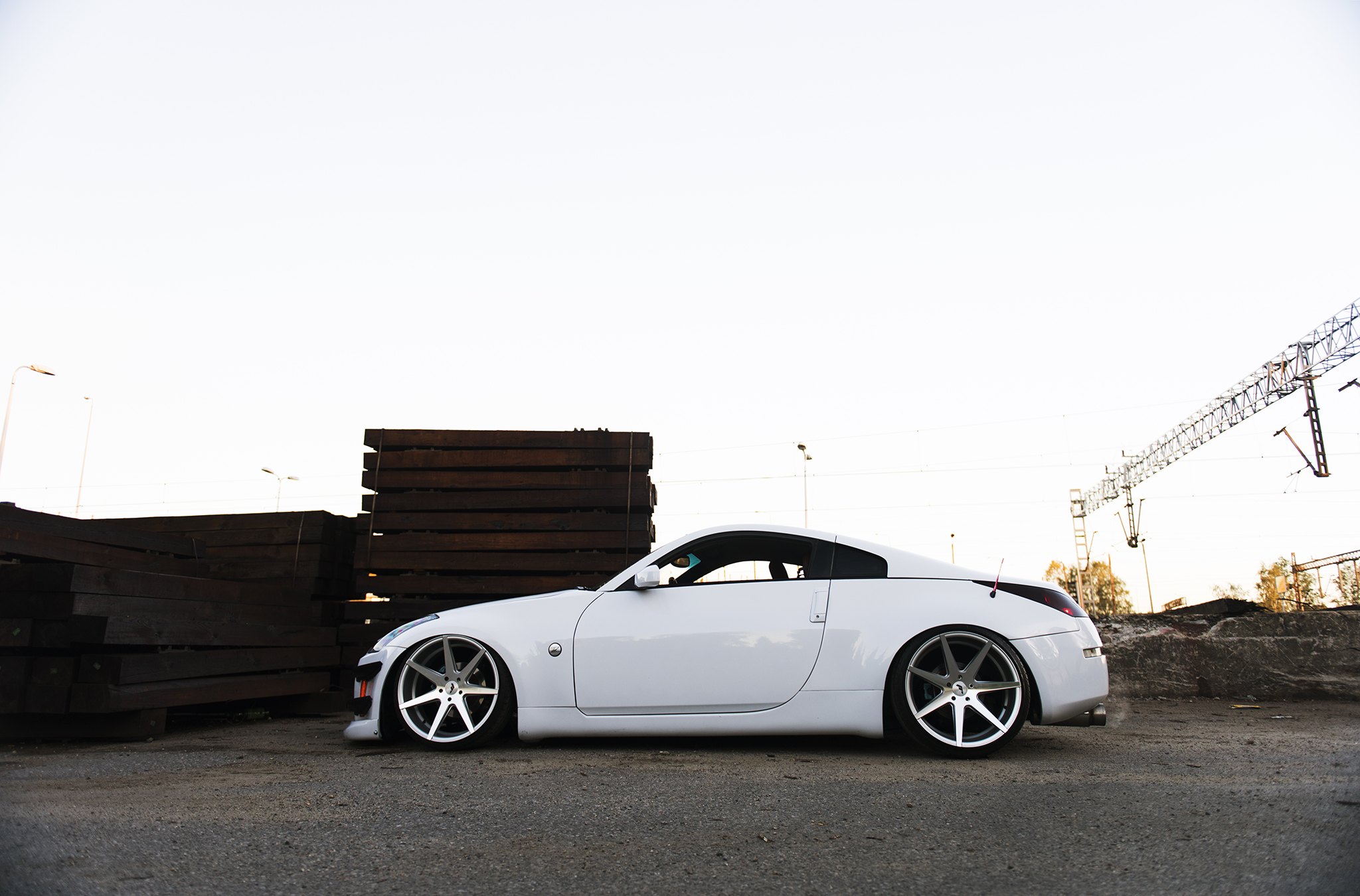 Greatly Stanced Nissan 350Z Gets Custom Parts | CARiD.com Gallery
