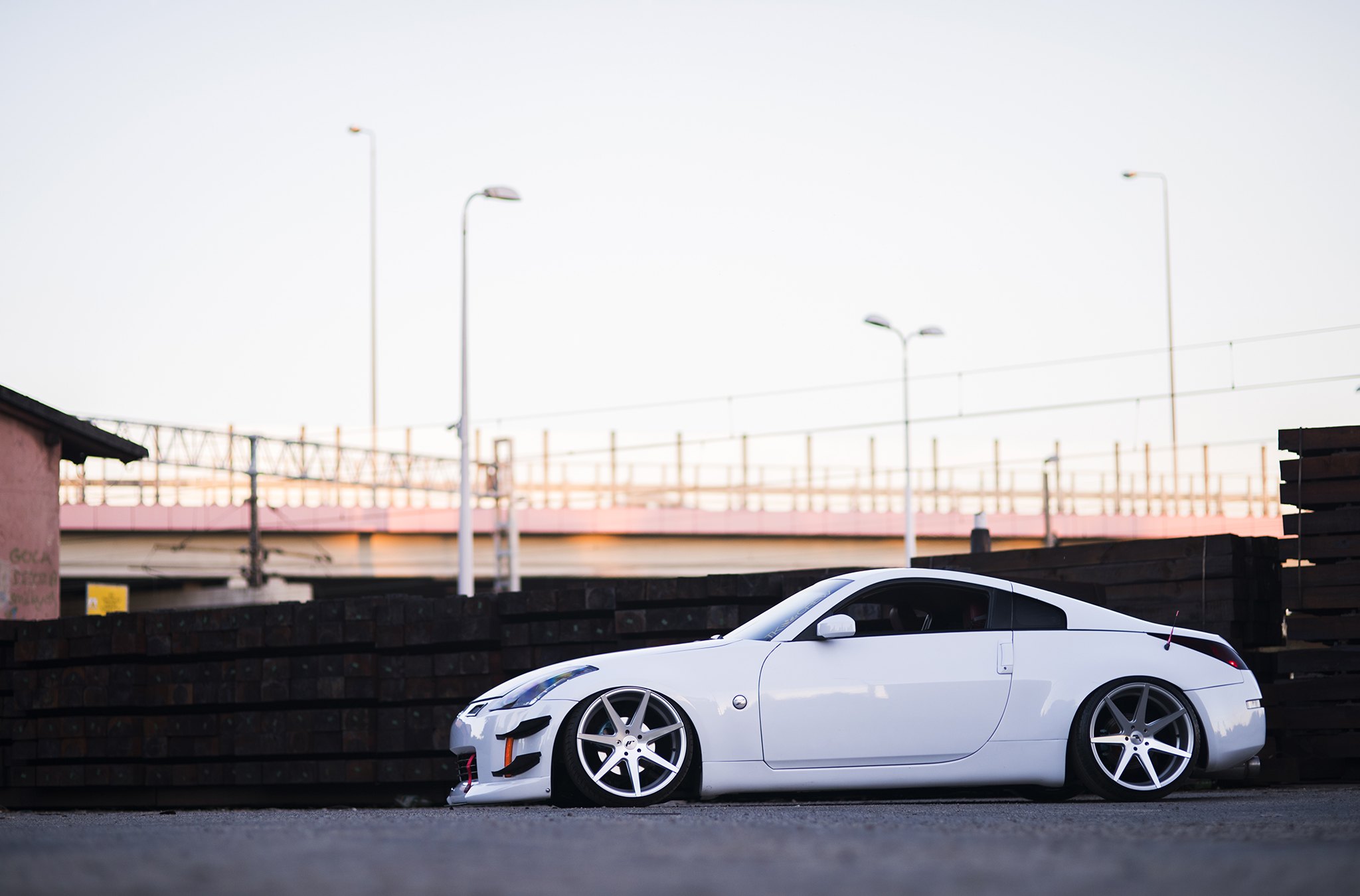 Greatly Stanced Nissan 350Z Gets Custom Parts | CARiD.com Gallery