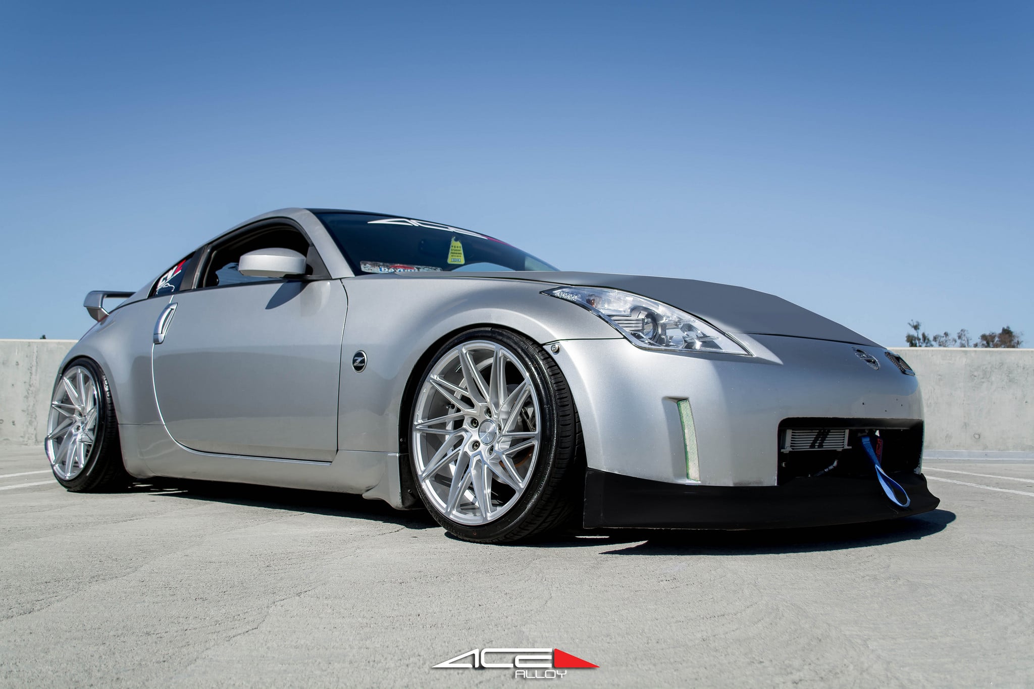 Race Ready 350Z with ACE Alloy Custom Wheels | CARiD.com Gallery