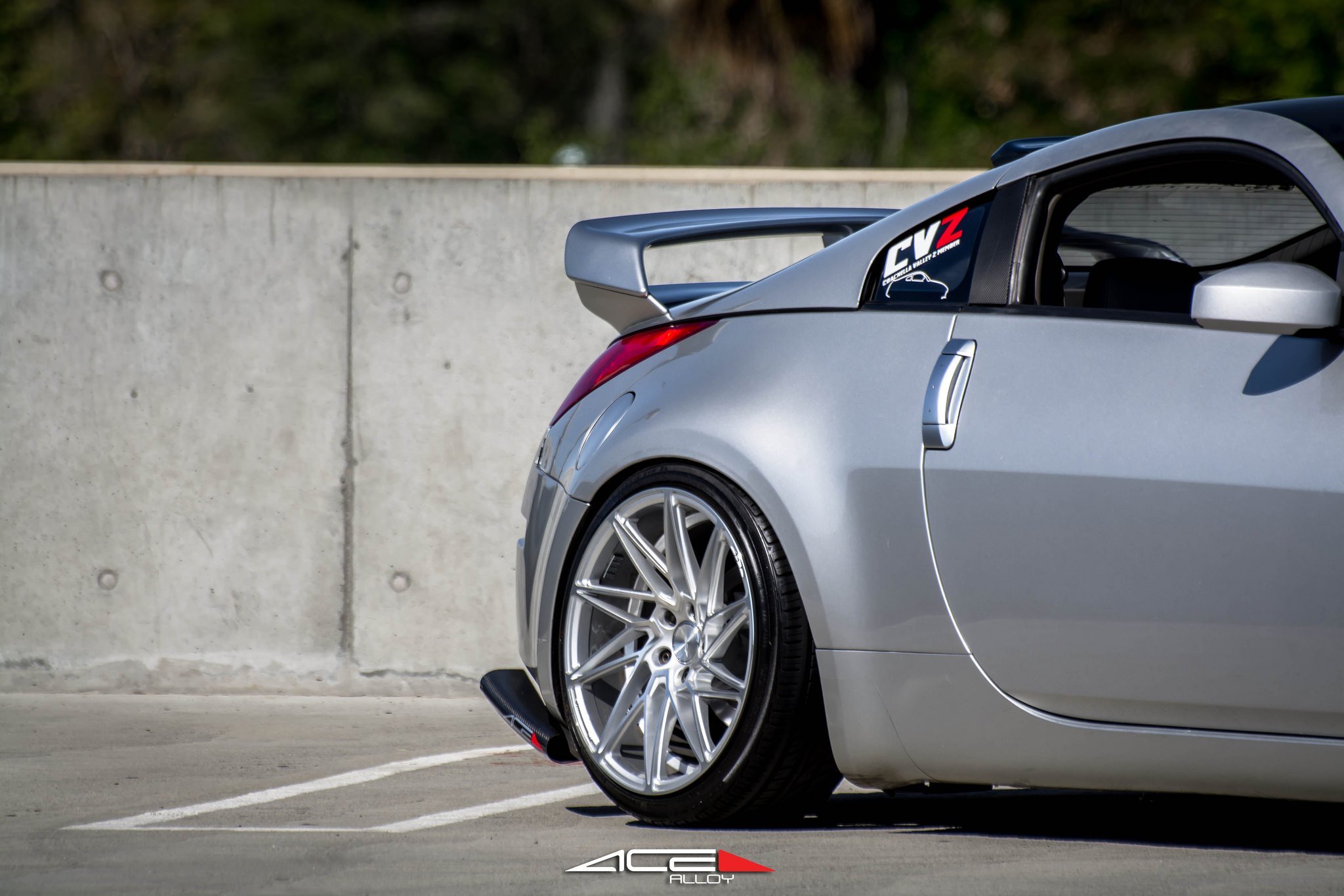 Race Ready 350Z with ACE Alloy Custom Wheels | CARiD.com Gallery