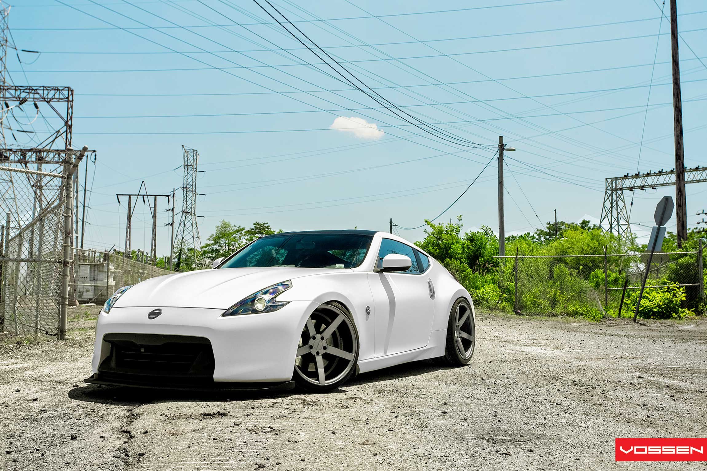 Stanced Beauty - Vossen Equipped Nissan 370Z Sitting Low | CARiD.com ...