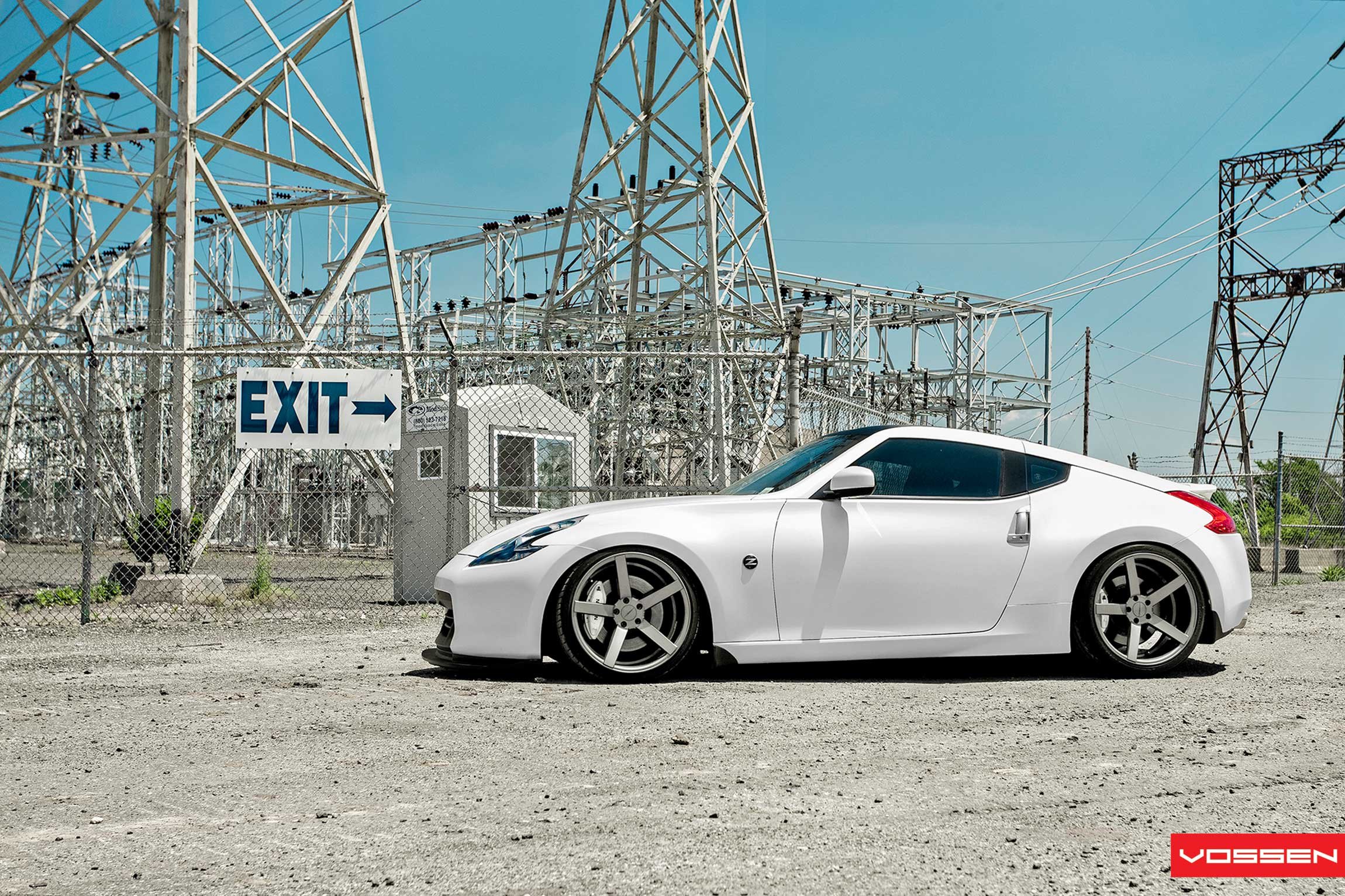 Stanced Beauty - Vossen Equipped Nissan 370Z Sitting Low | CARiD.com ...