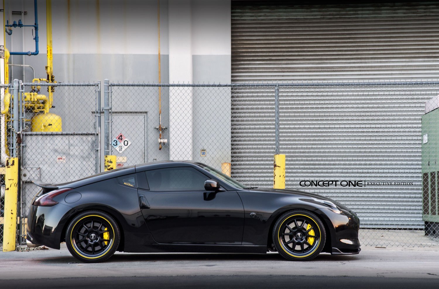 Murdered Out Sinister Nissan 370Z with Custom Lighting | CARiD.com Gallery