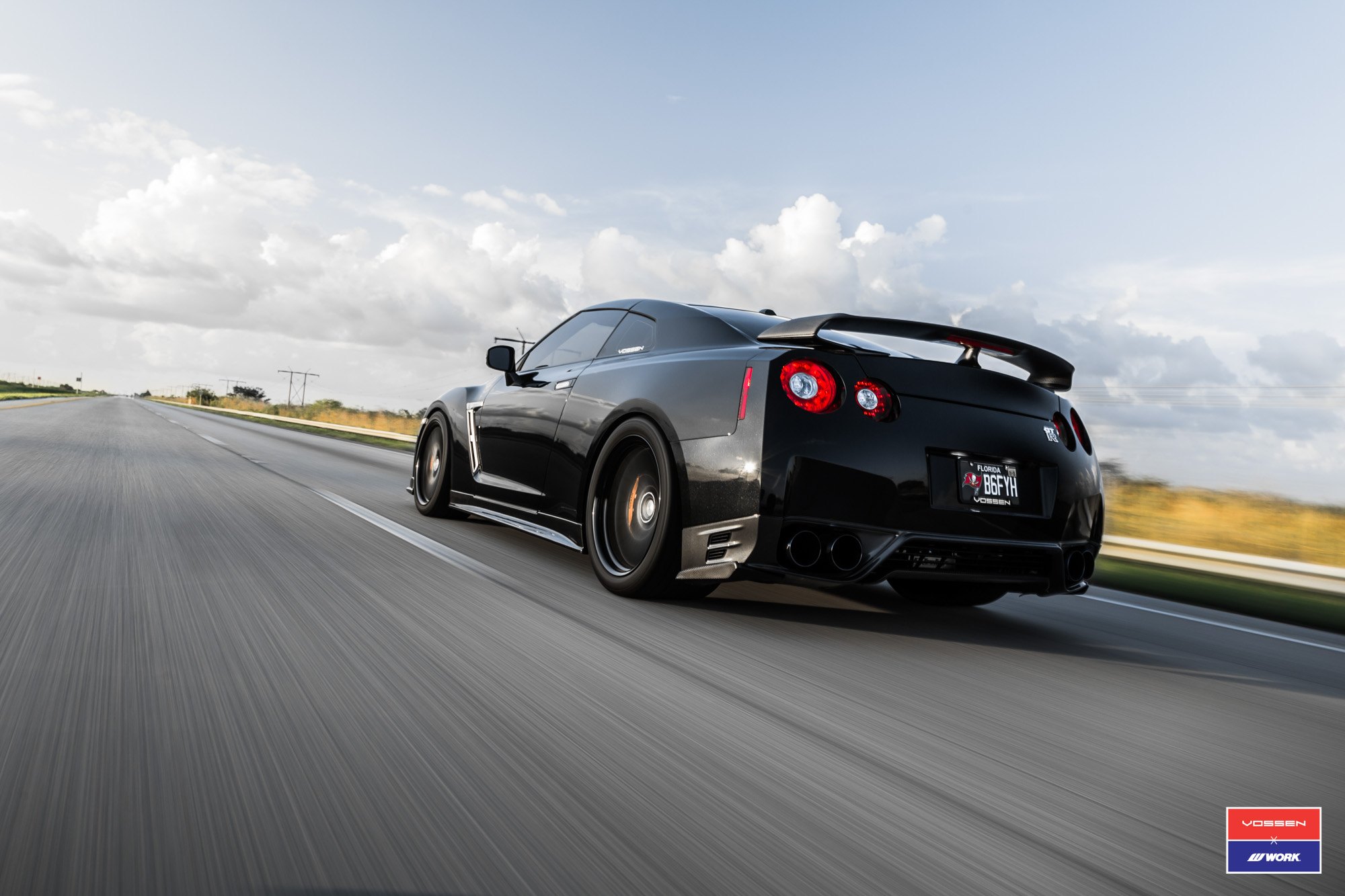 Nissan GT-R with Vossen X Work Custom Wheels | CARiD.com Gallery