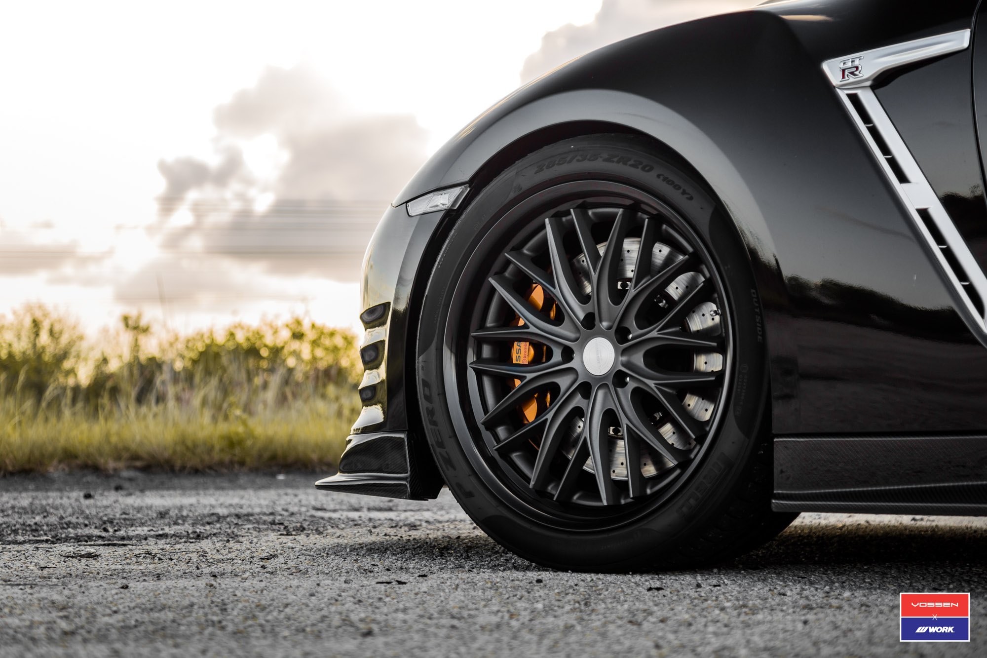 Nissan GT-R with Vossen X Work Custom Wheels | CARiD.com Gallery