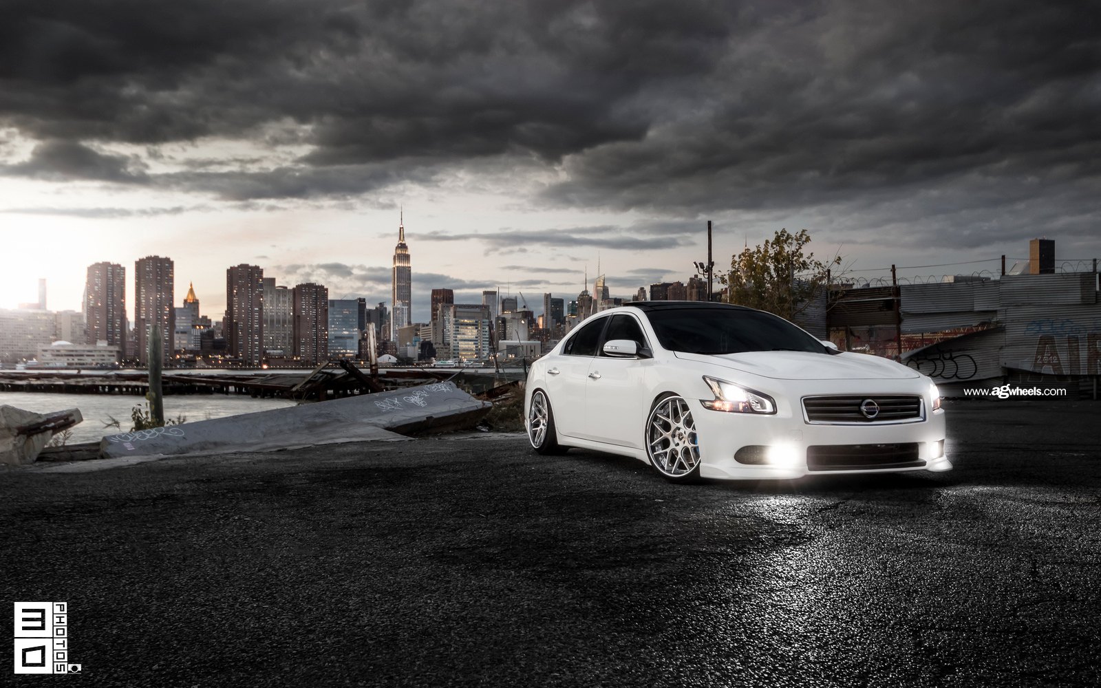 Big City Cruiser - Nissan Maxima on Air | CARiD.com Gallery