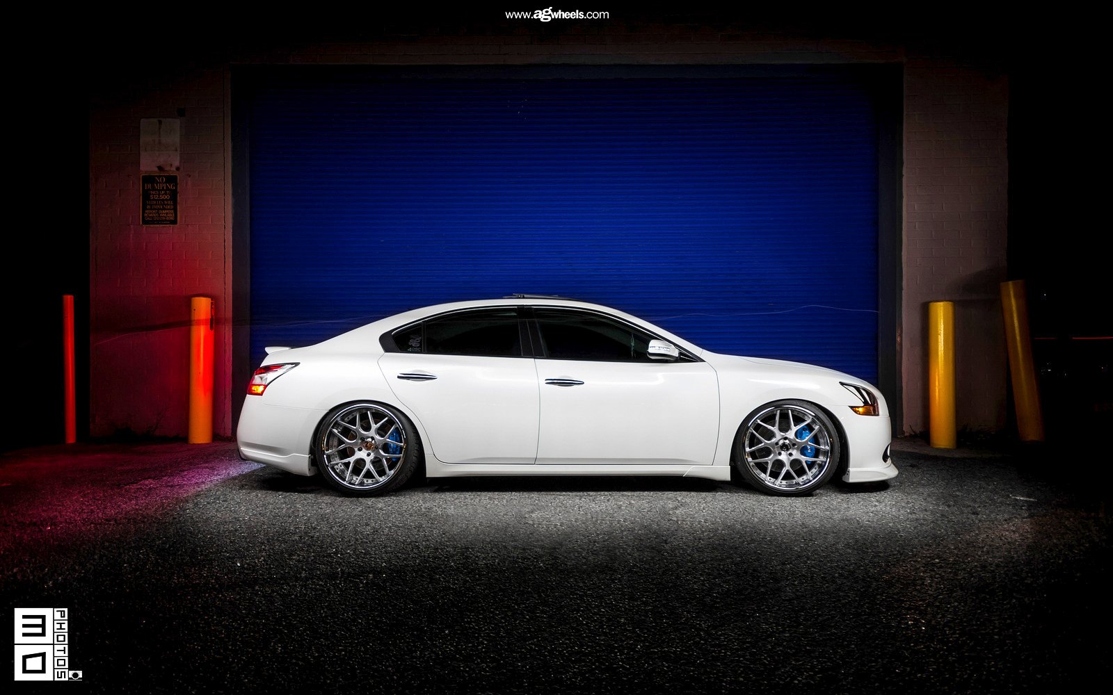 Big City Cruiser - Nissan Maxima on Air | CARiD.com Gallery