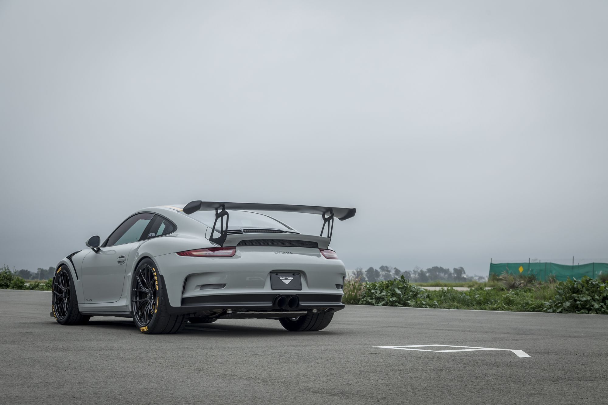 Life is Better at the Races: Customized Gray Matte Porsche 911 | CARiD ...