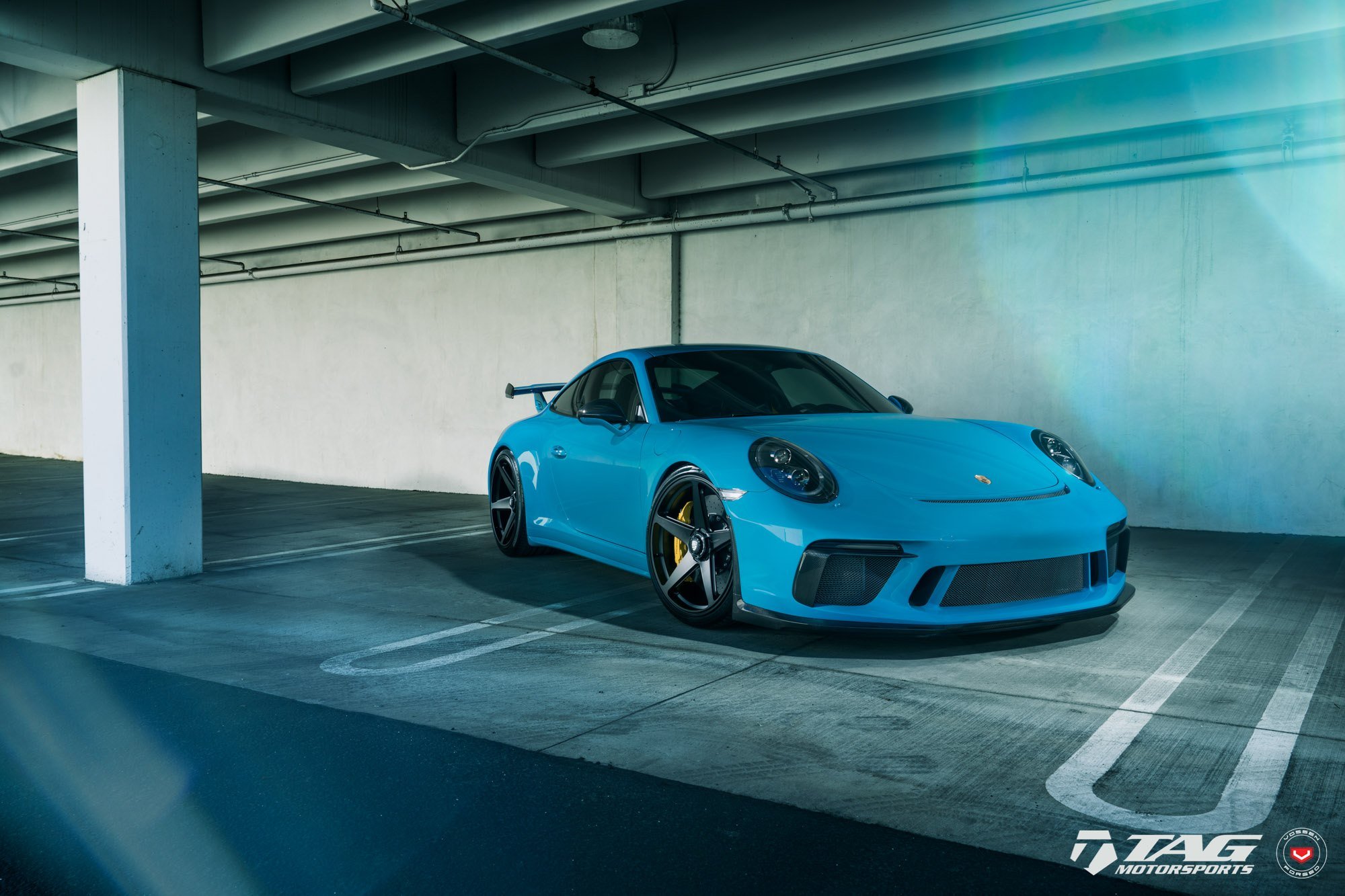 Baby Blue Porsche 911 Gets Tasteful Upgrades | CARiD.com Gallery