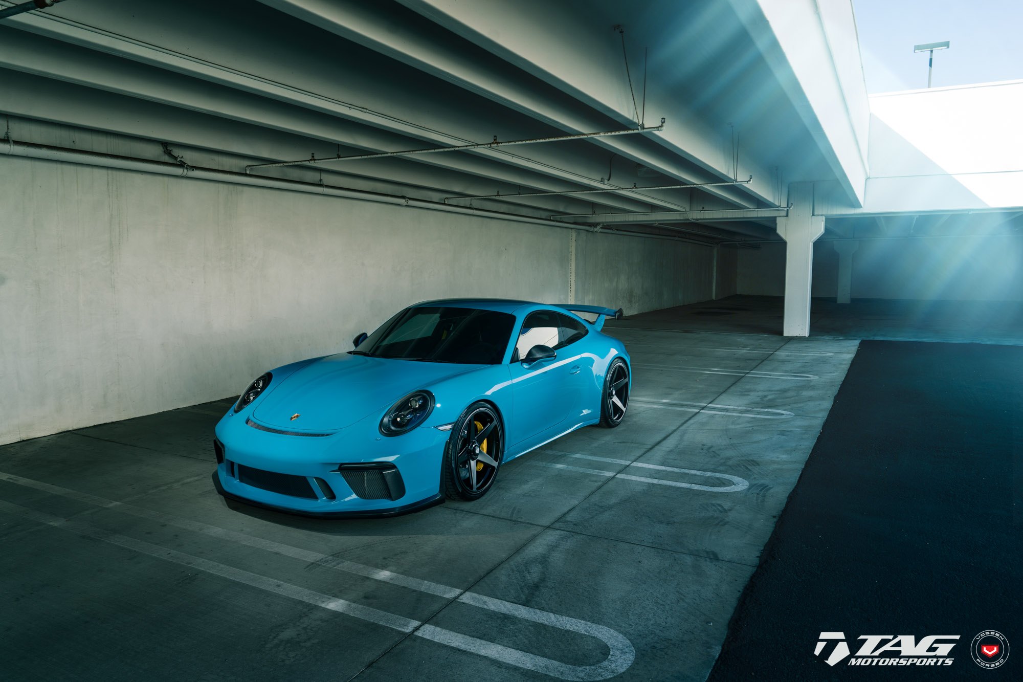 Baby Blue Porsche 911 Gets Tasteful Upgrades | CARiD.com Gallery