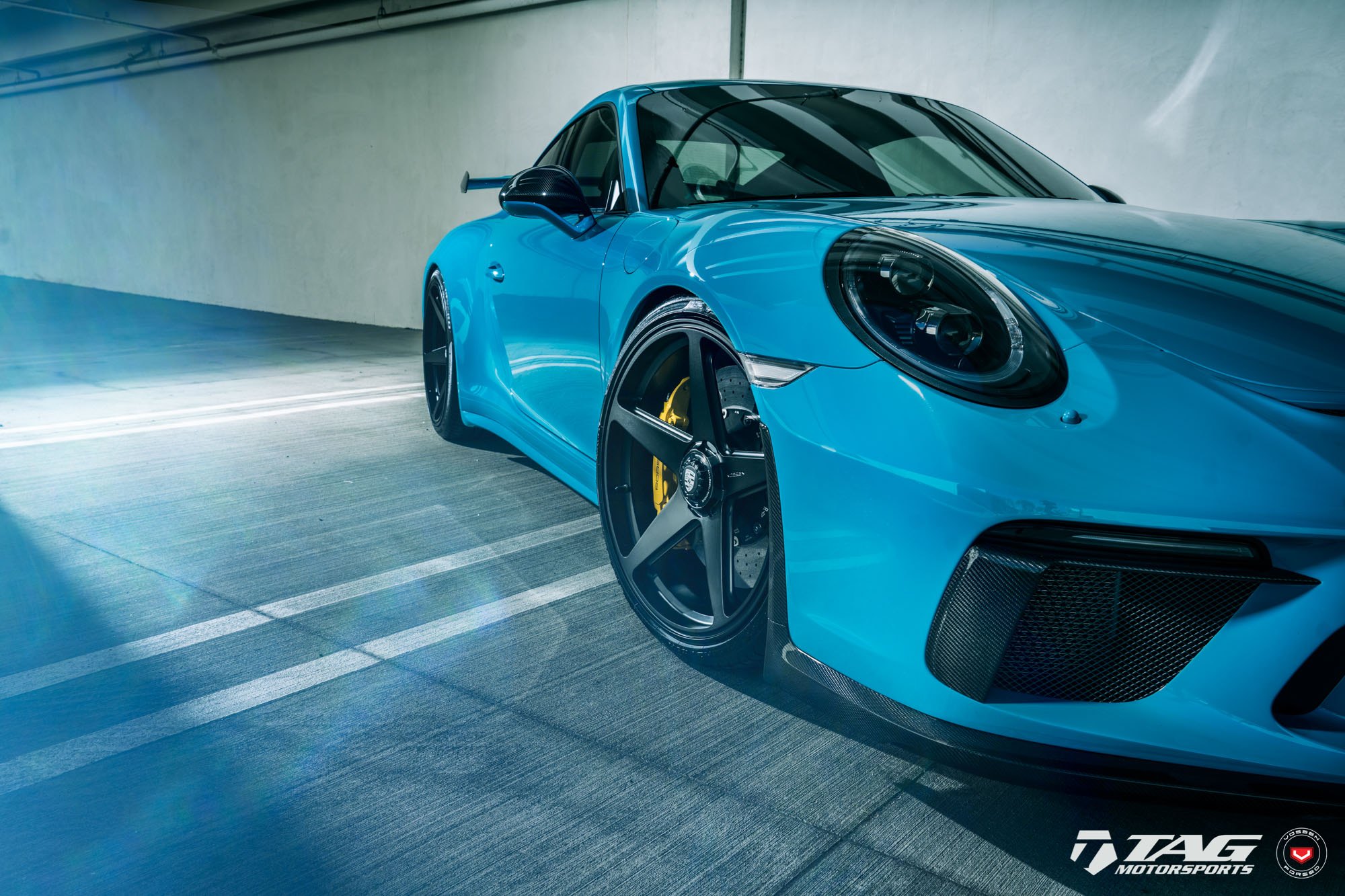 Baby Blue Porsche 911 Gets Tasteful Upgrades | CARiD.com Gallery