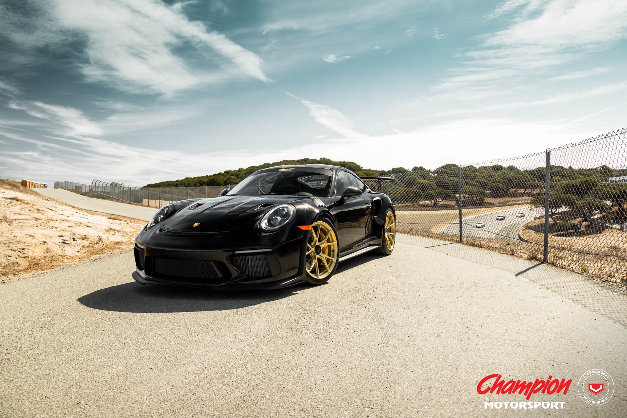 Black Porsche 911 on Bronze Vossen Wheels Is Gorgeous to Look at ...