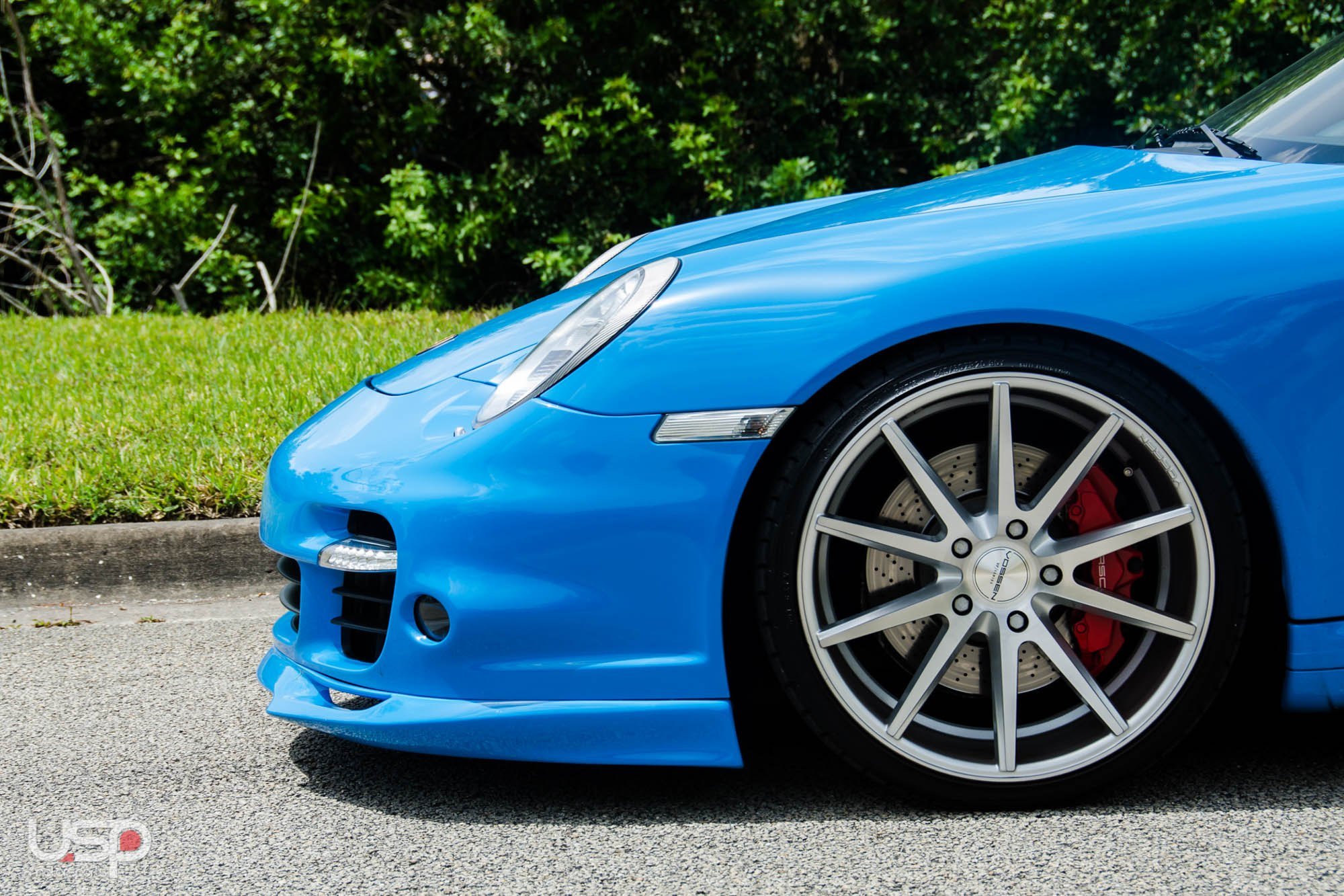 Baby Blue Porsche 911 Turbo Gets a Distinct Look with Custom Goodies ...