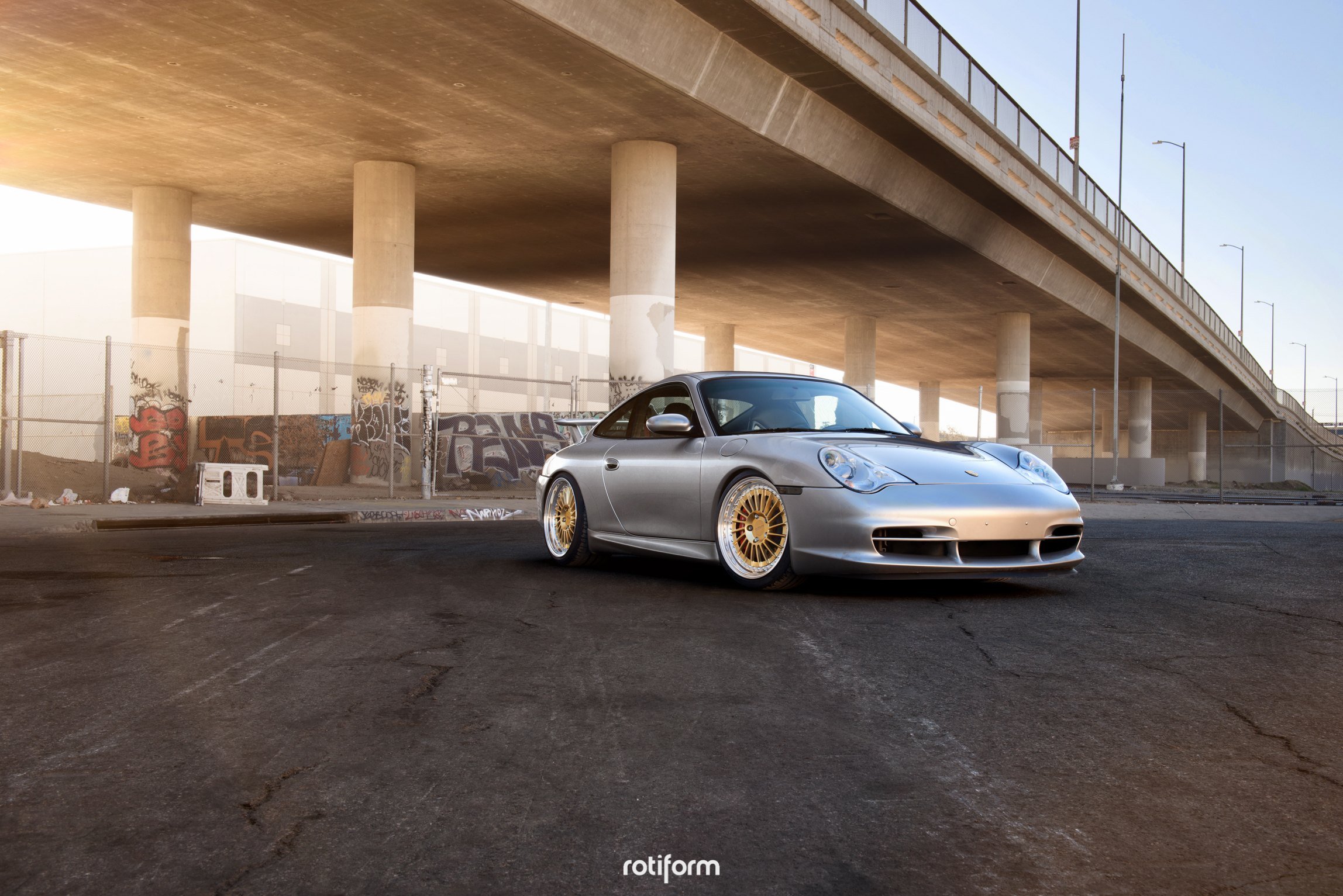 Astonishing Porsche 996 GT3 Sitting on Gorgeous Rotiform Rims With ...