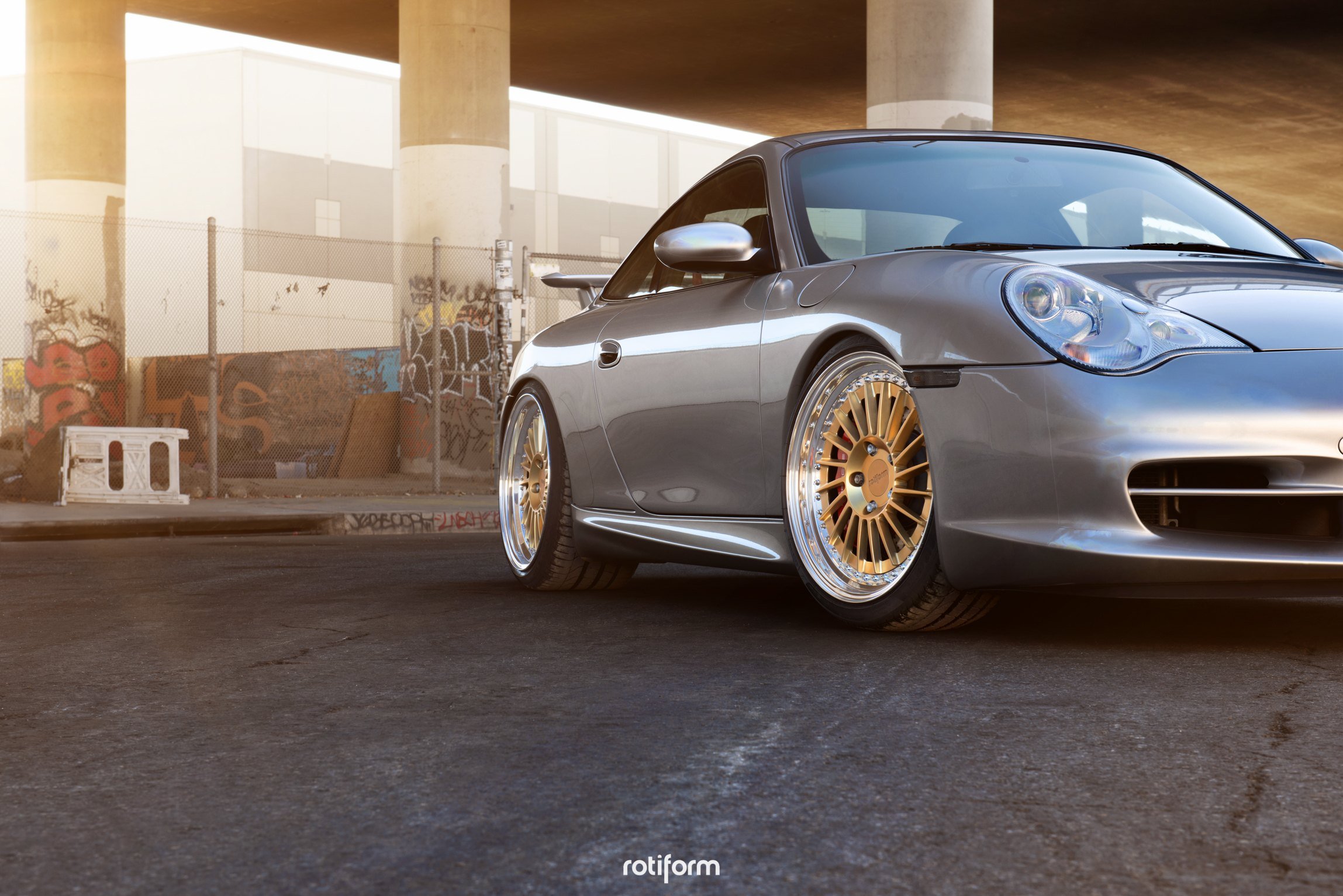 Astonishing Porsche 996 GT3 Sitting on Gorgeous Rotiform Rims With ...