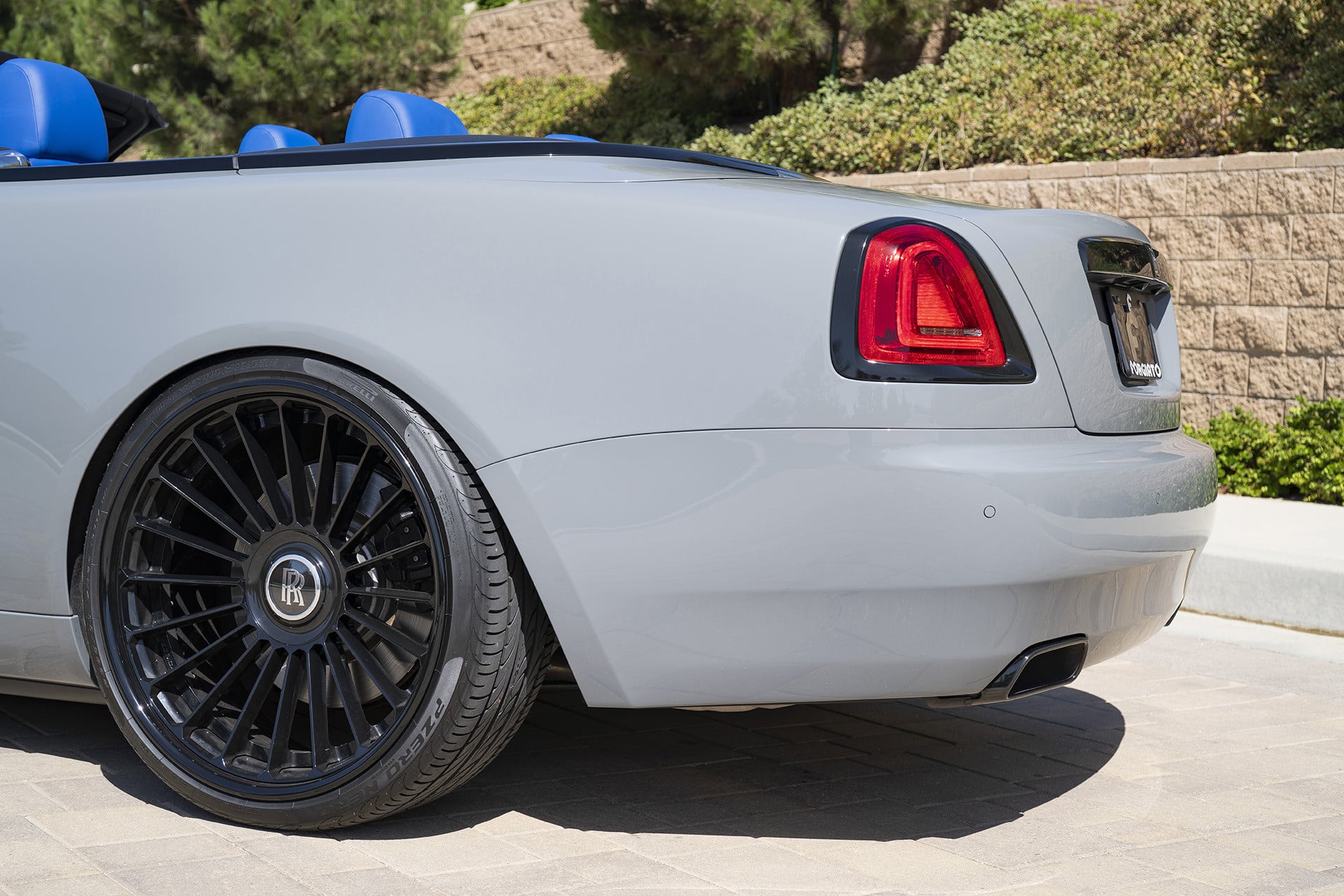 Unique Blue Interior for VIP Rolls Royce Dawn Convertible | CARiD.com ...
