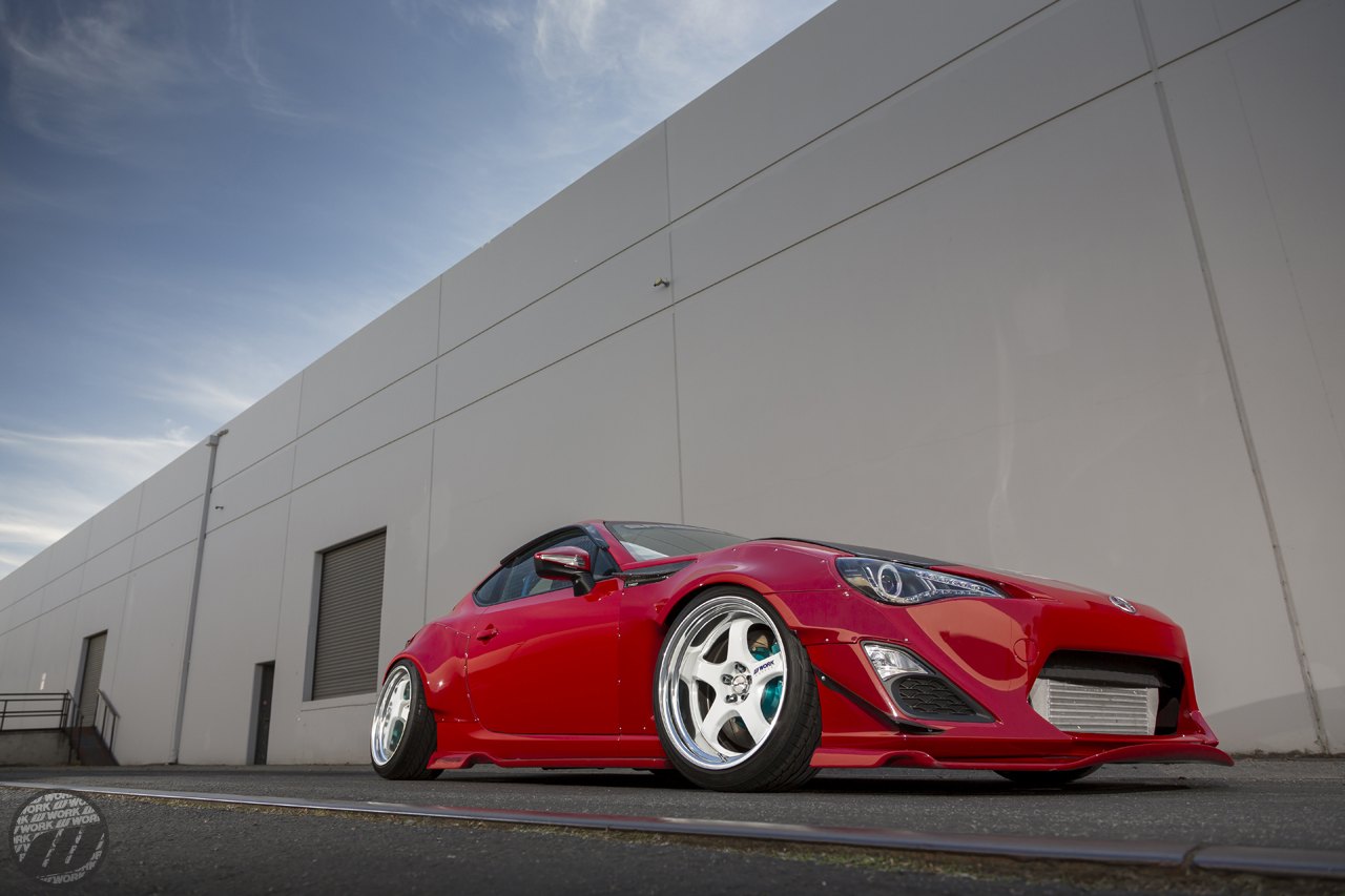 Custom Body Kit Taking Red Scion FRS to Another Level | CARiD.com Gallery
