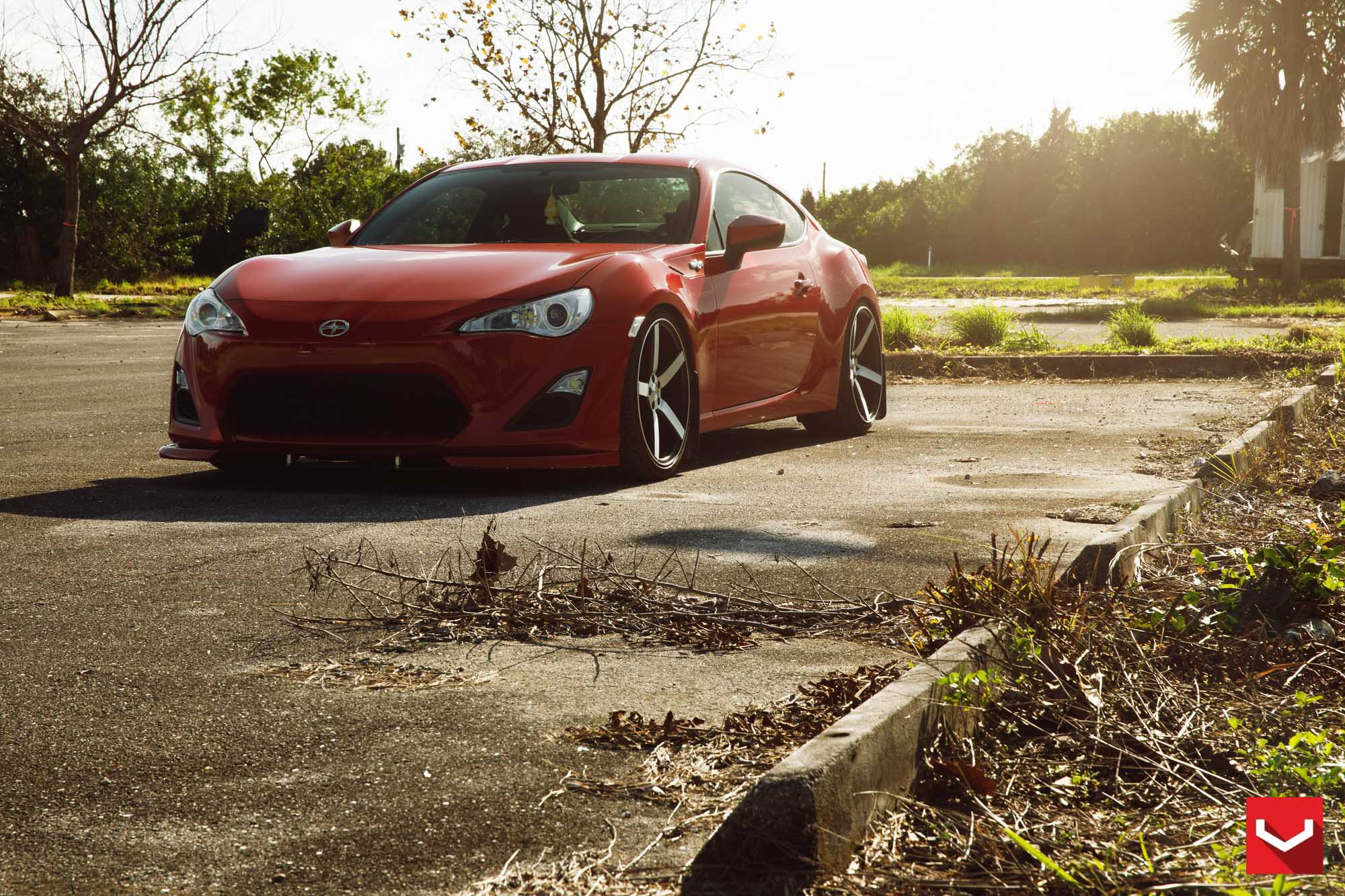 Red Scion FR-S Goes Through Stylish Transformation | CARiD.com Gallery