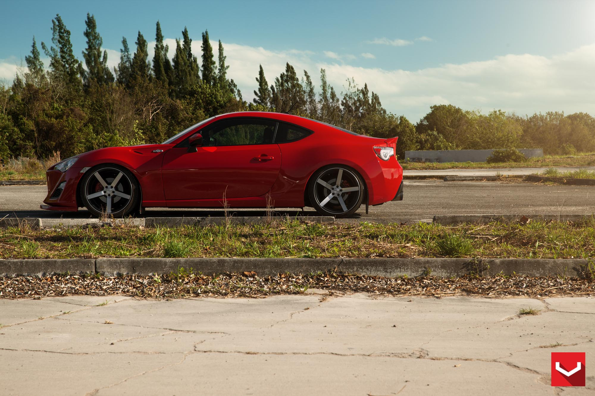 Red Scion FR-S Goes Through Stylish Transformation | CARiD.com Gallery