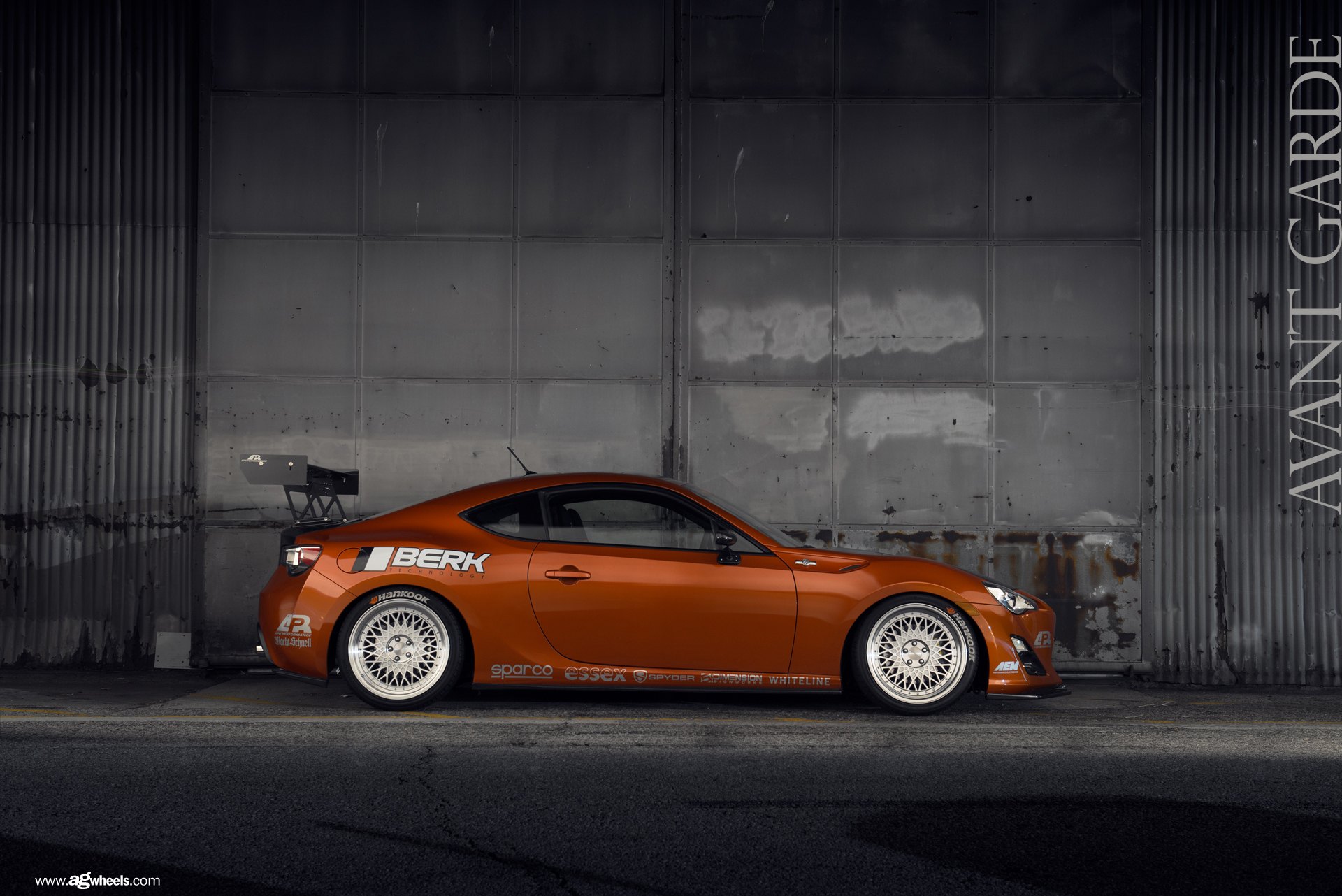 Orange Debadged Scion FRS Taken to Another Level with Custom Body Kit ...