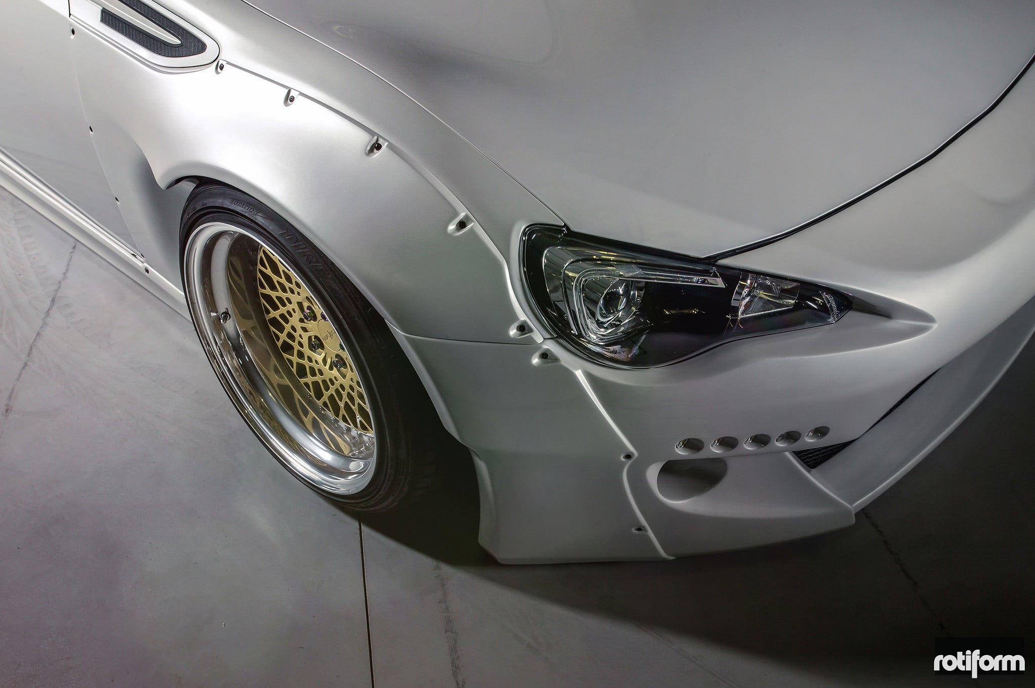 Absolutely Gorgeous Subaru BRZ With a Wide Body Kit and Rotiforms ...