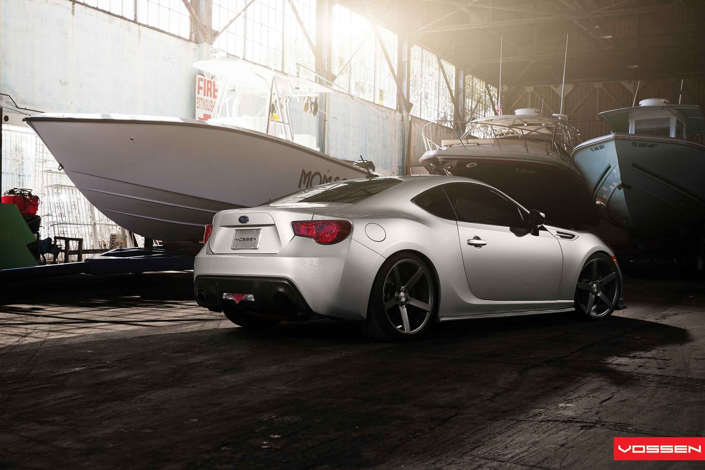 Reworked Subaru BRZ Gets Minor Upgrades and Custom Rims By Vossen ...