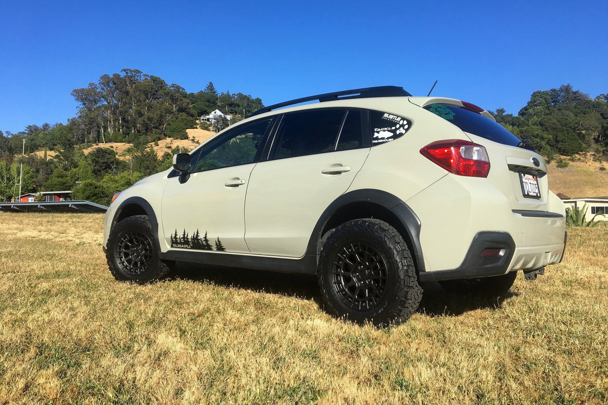 Exclusive Outdoor Inspired Paint Job Spotted on Beige Subaru Crosstrek ...