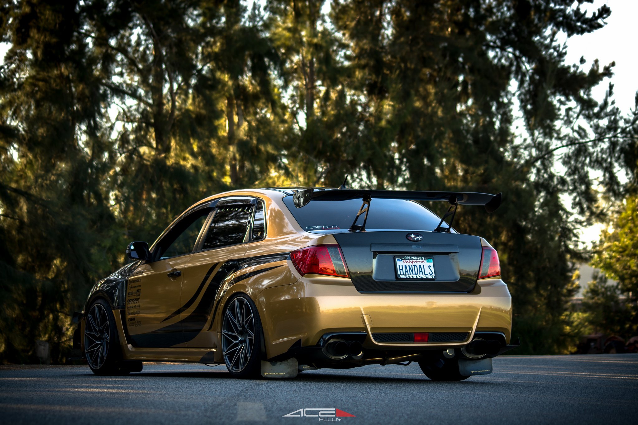 Beast Mode On: Custom Gold Debadged Subaru WRX | CARiD.com Gallery