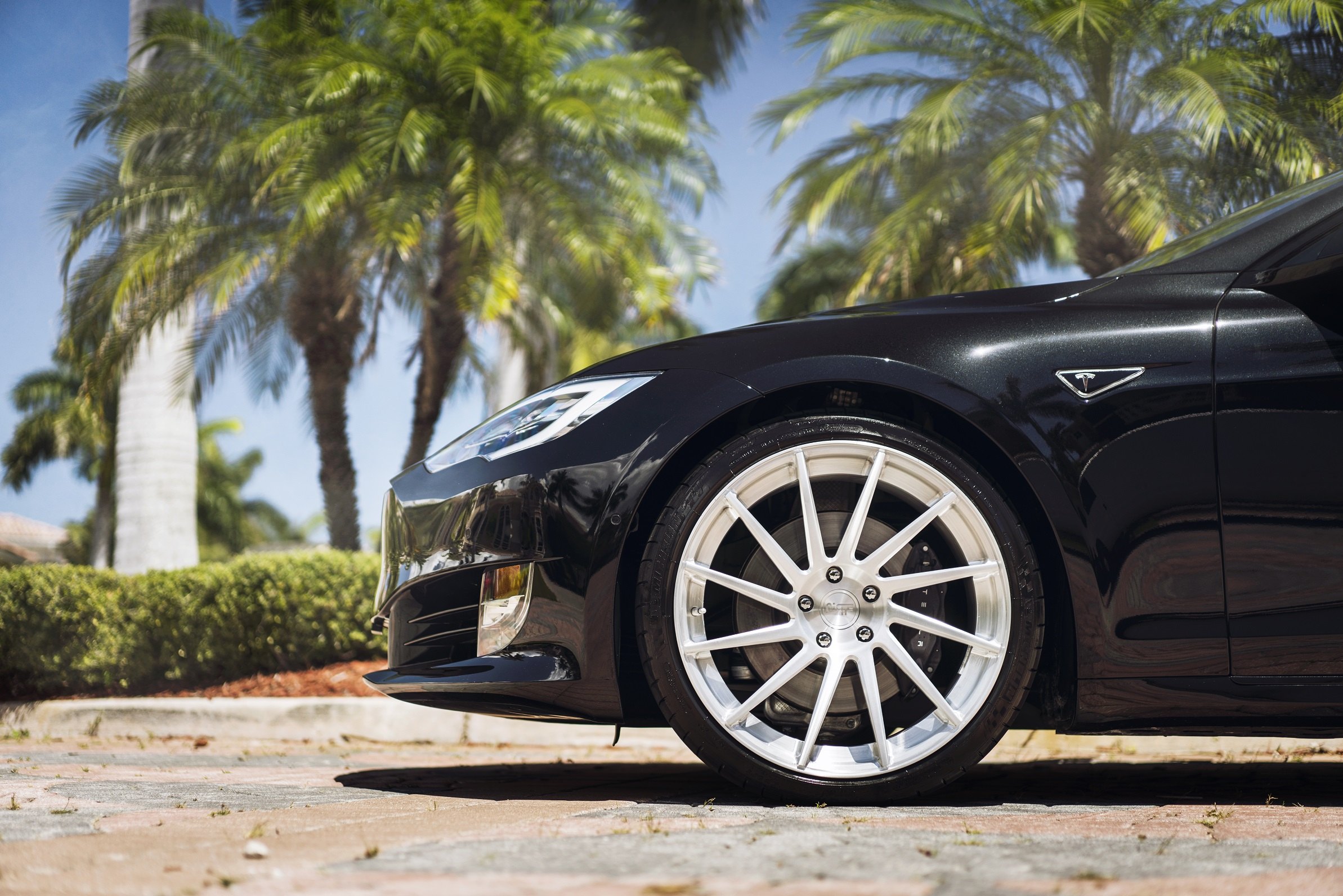 This is What Elegance Looks Like: Tesla Model S Fitted With Niche Rims ...