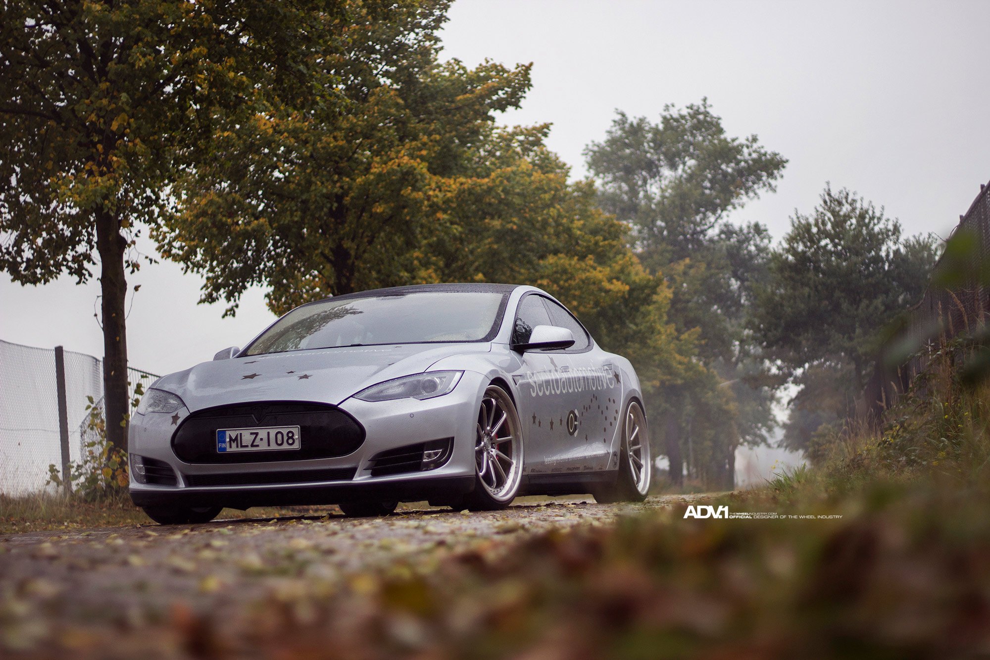 Ultimate Stylish Car: Bespoke Gray Debadged Tesla Model S | CARiD.com ...