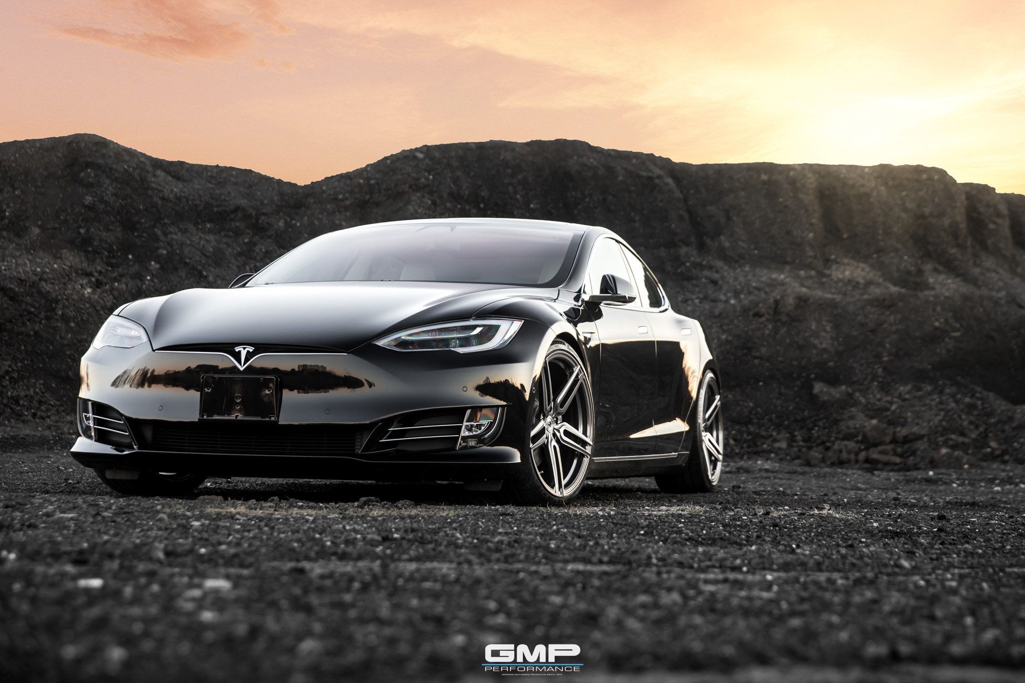 Black Ice: Customized Tesla Model S | CARiD.com Gallery