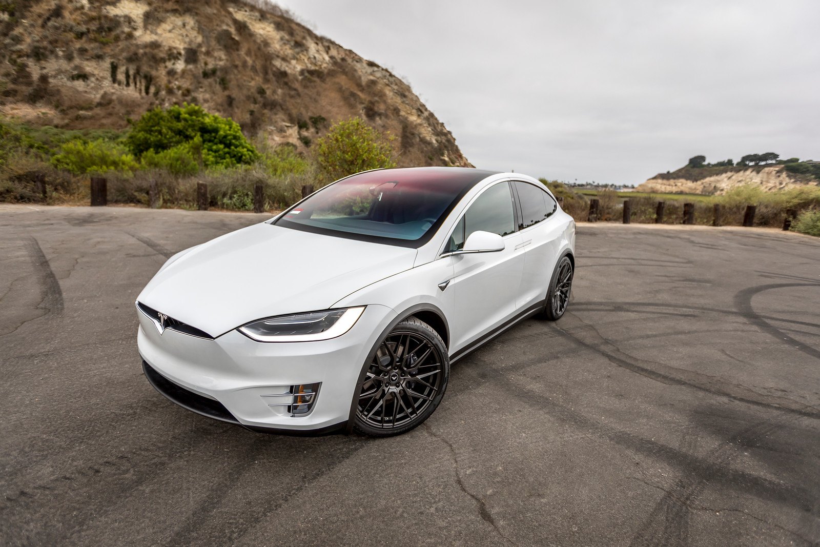 Obvious Luxury: White Tesla Model X Customized to Amaze | CARiD.com Gallery
