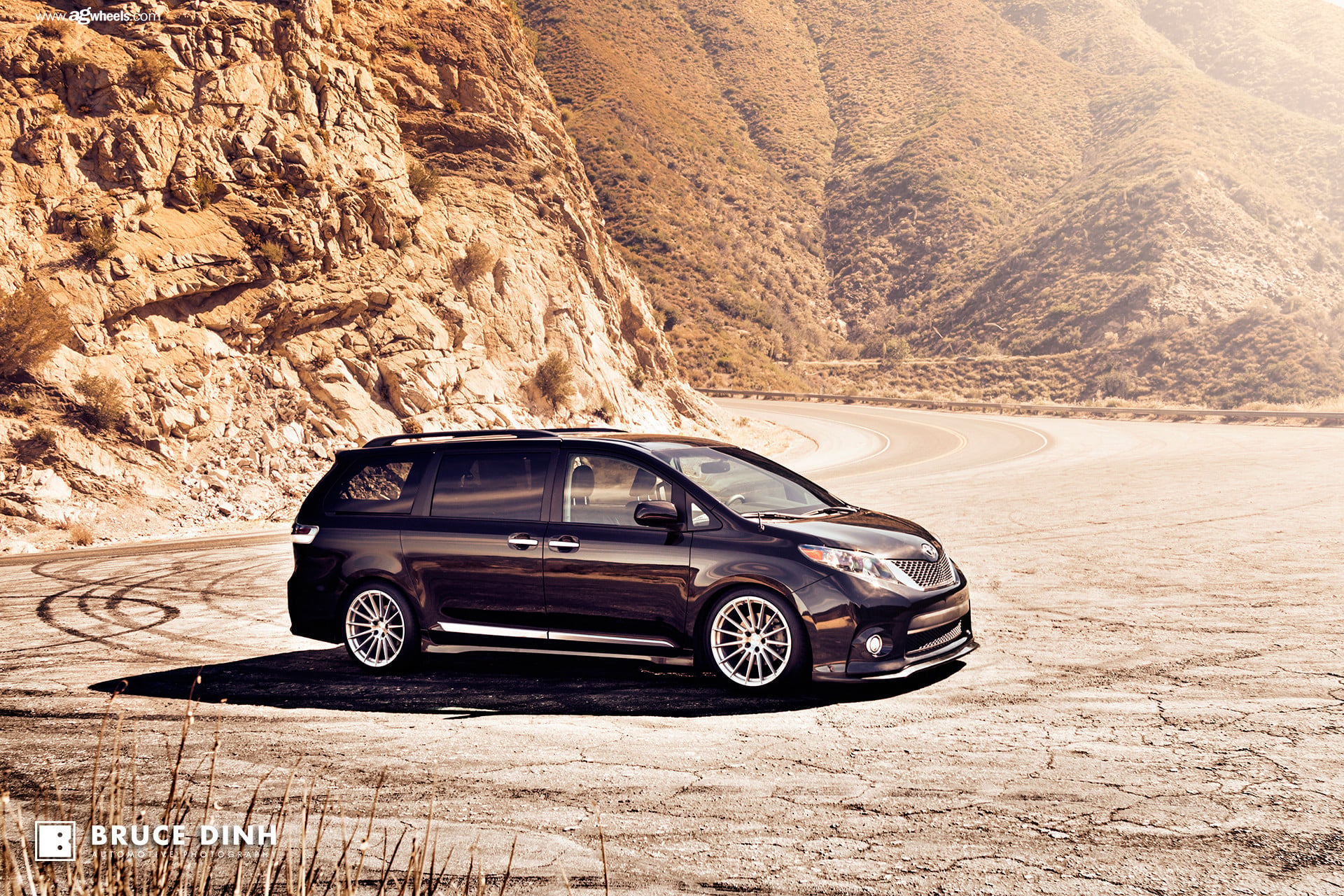 Head- Turning Black Toyota Sienna Dressed Up in Body Kit and Chrome ...