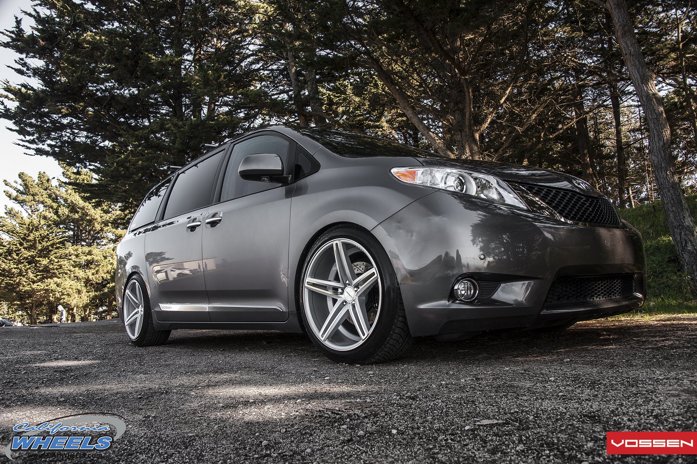 Sporty Look for Toyota Sienna Minivan With Vossen Wheels | CARiD.com ...