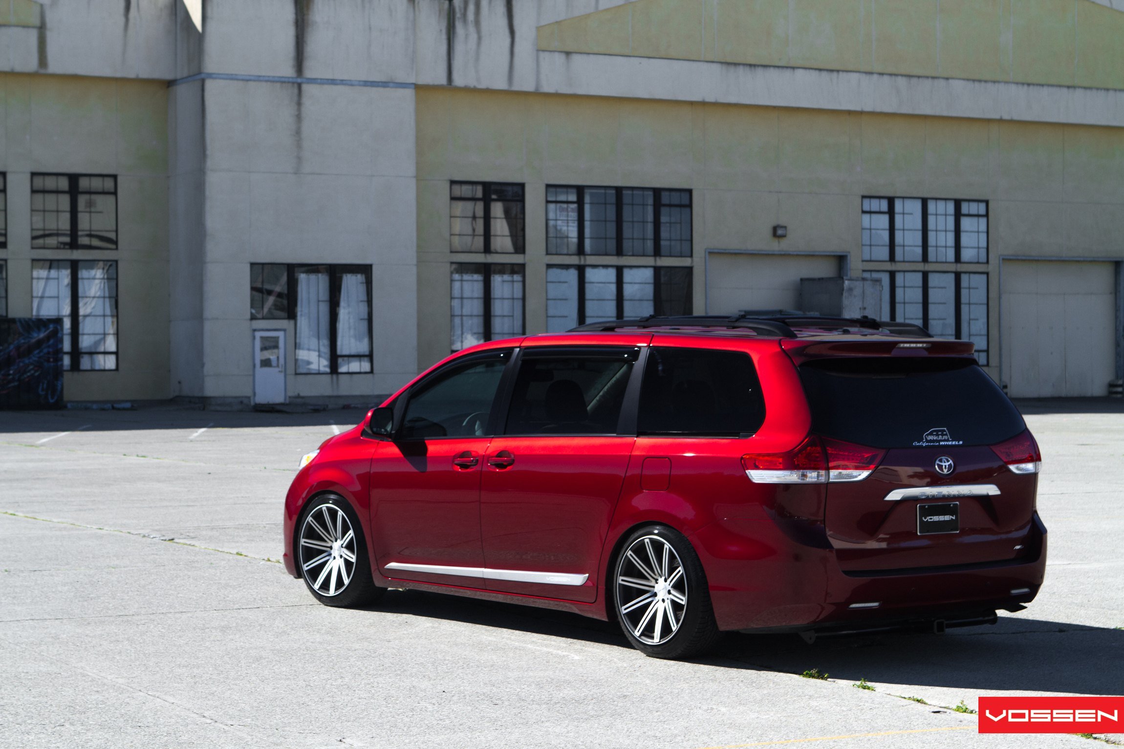 Hot Family Minivan Gets Air Suspension And Classy Vossen Rims | CARiD ...