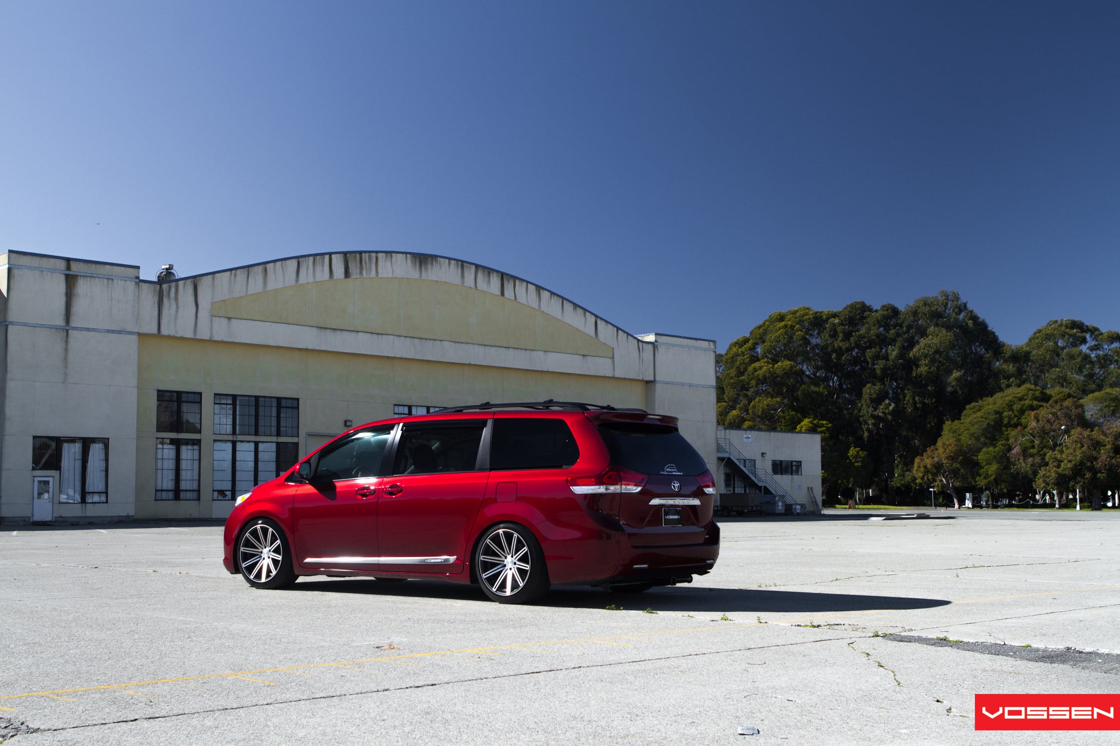 Hot Family Minivan Gets Air Suspension And Classy Vossen Rims | CARiD ...