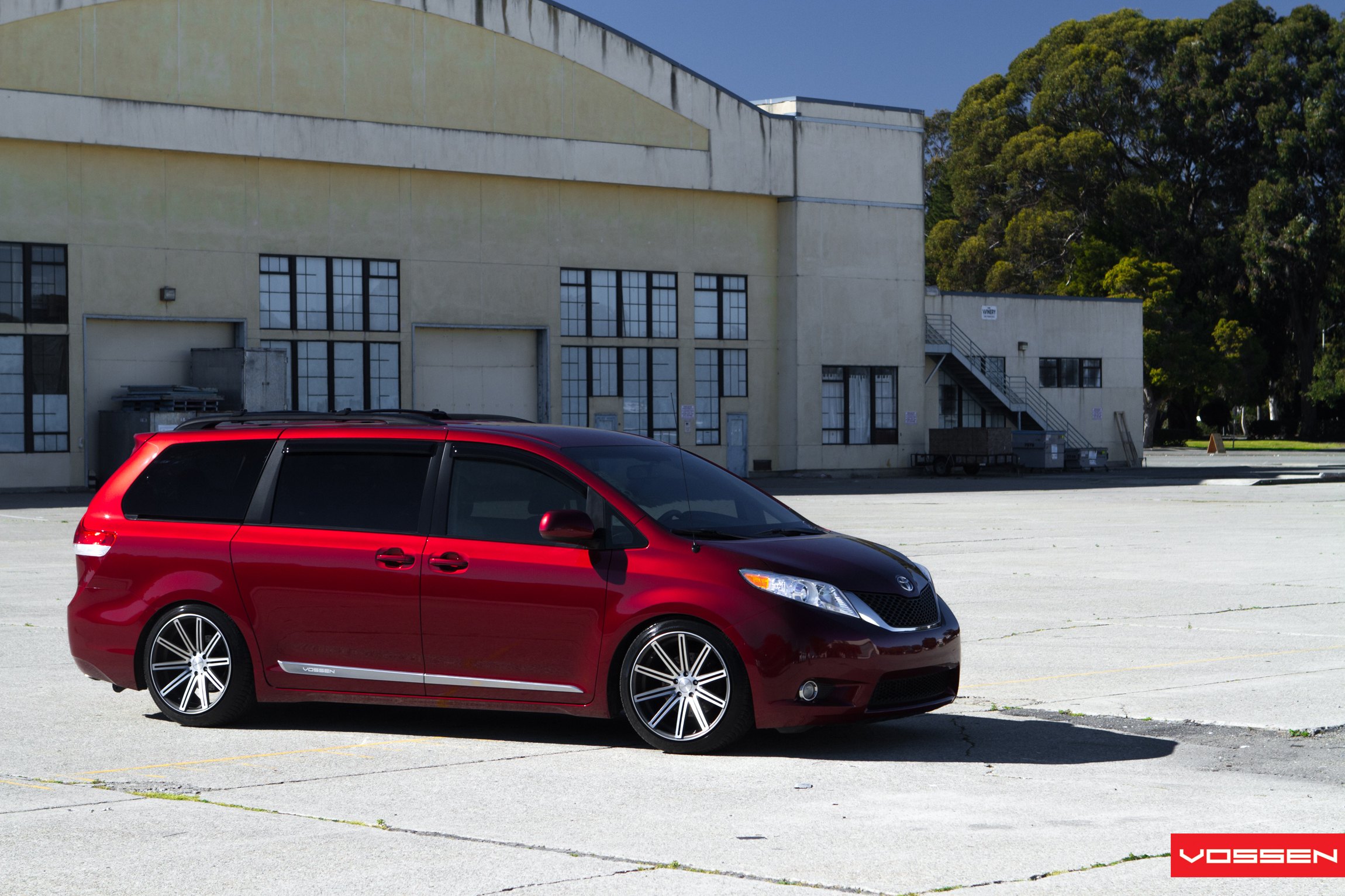 Hot Family Minivan Gets Air Suspension And Classy Vossen Rims | CARiD ...