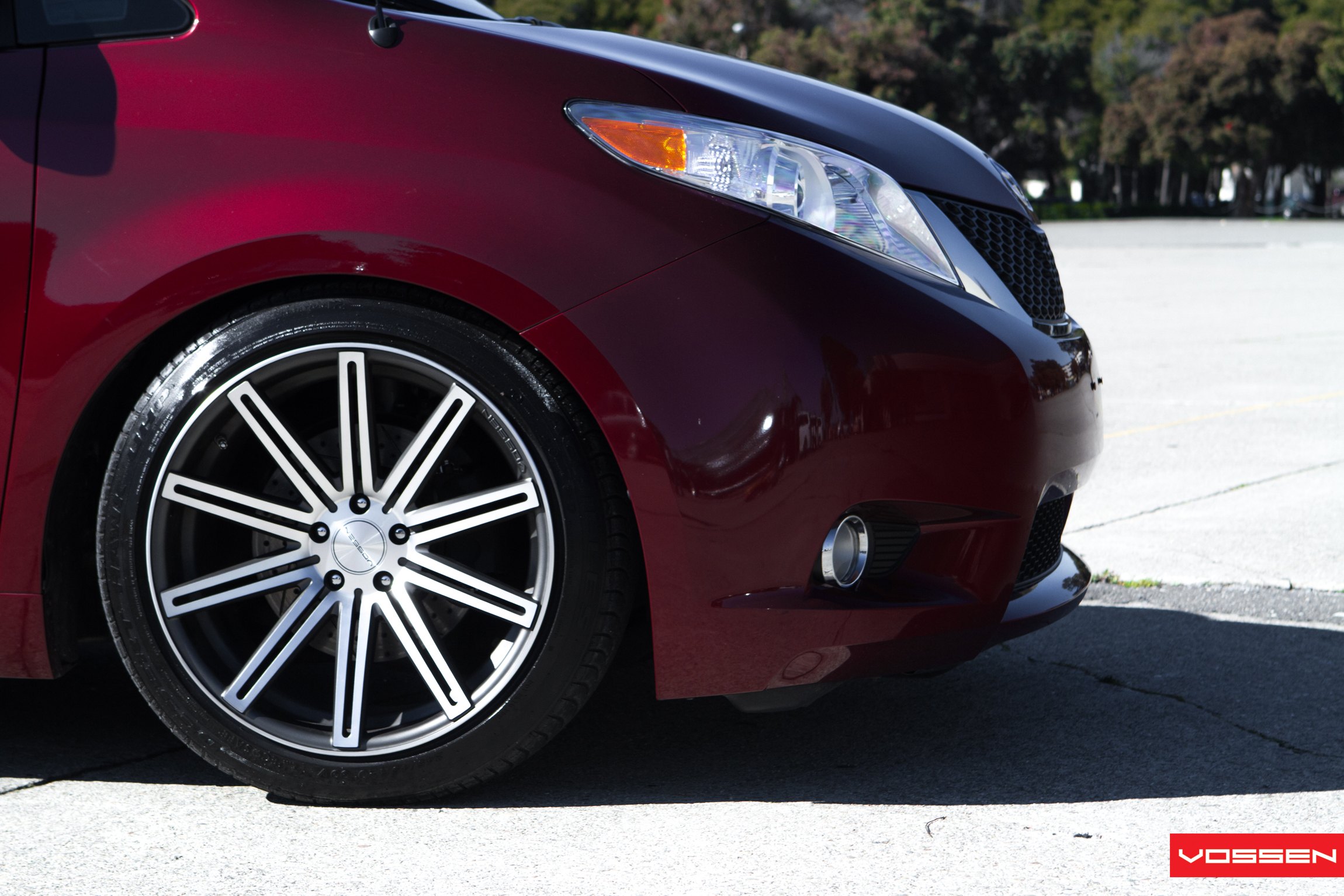 Hot Family Minivan Gets Air Suspension And Classy Vossen Rims | CARiD ...