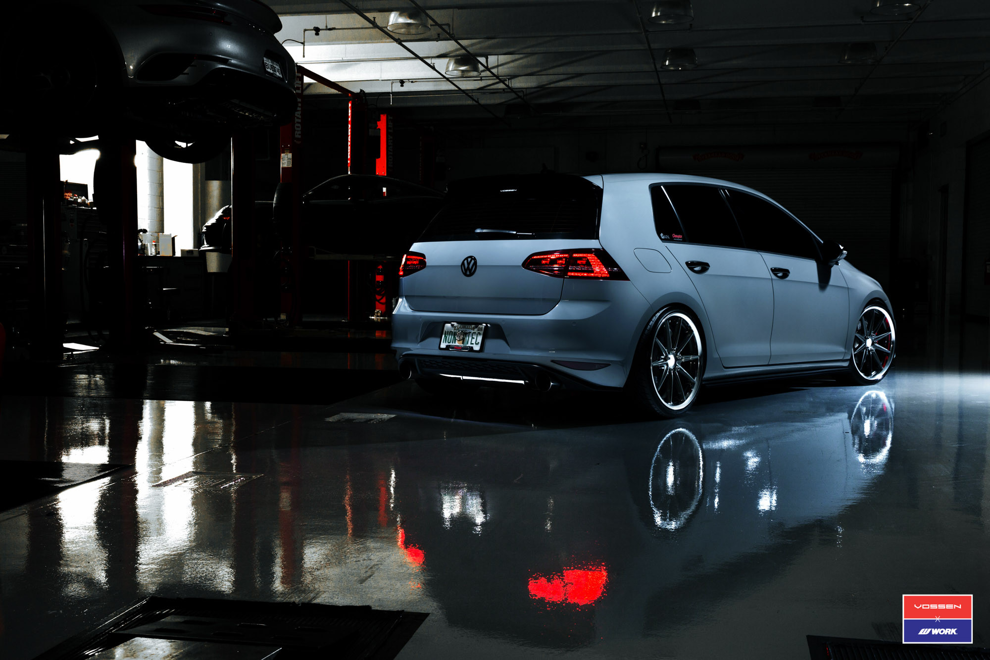 Matte Gray Golf GTi With a Perfect Stance | CARiD.com Gallery