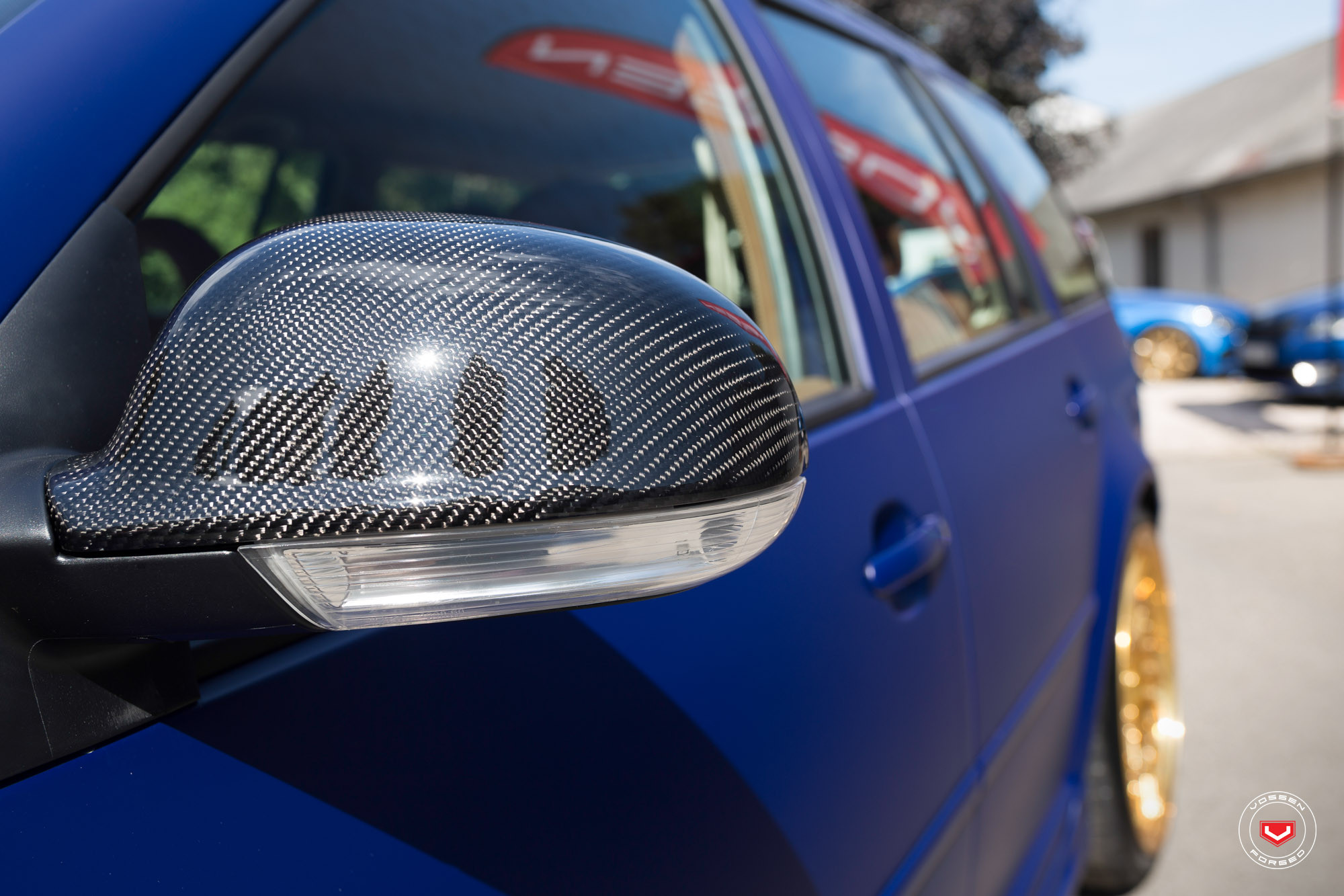 Matte Blue VW Jetta Customized to Steal the Attention | CARiD.com Gallery