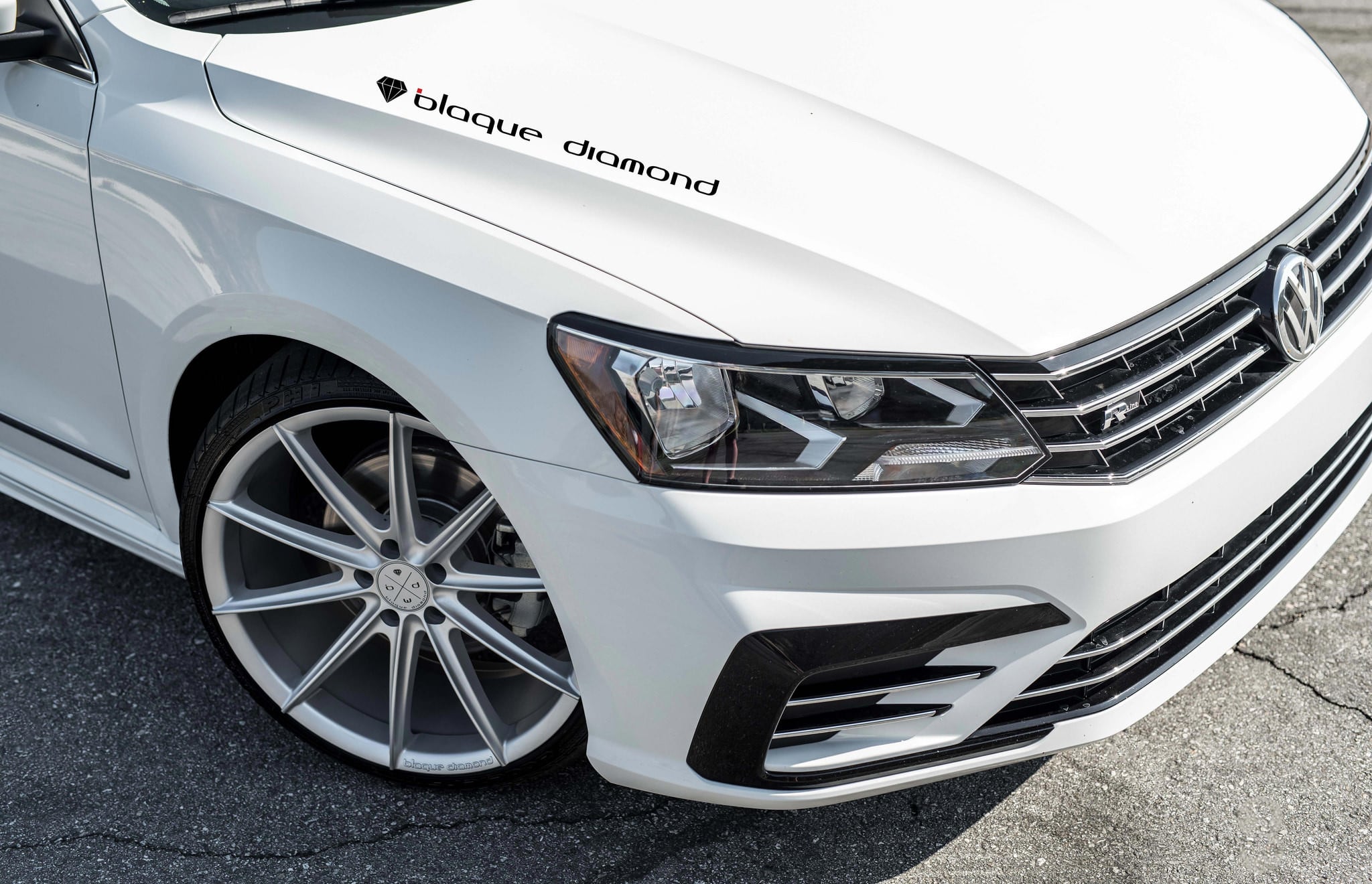 Bold Volkswagen Passat on Custom Wheels | CARiD.com Gallery