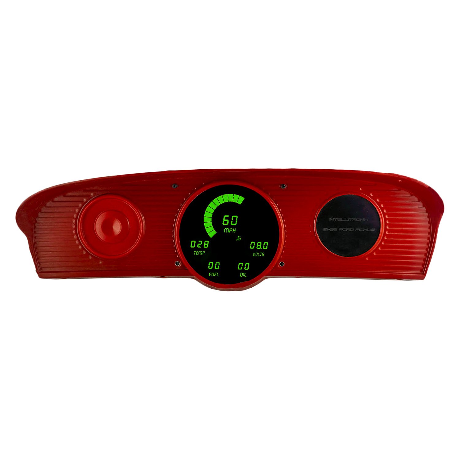 Intellitronix® DP1008G - Direct Fit LED Digital Gauge Panel, Green