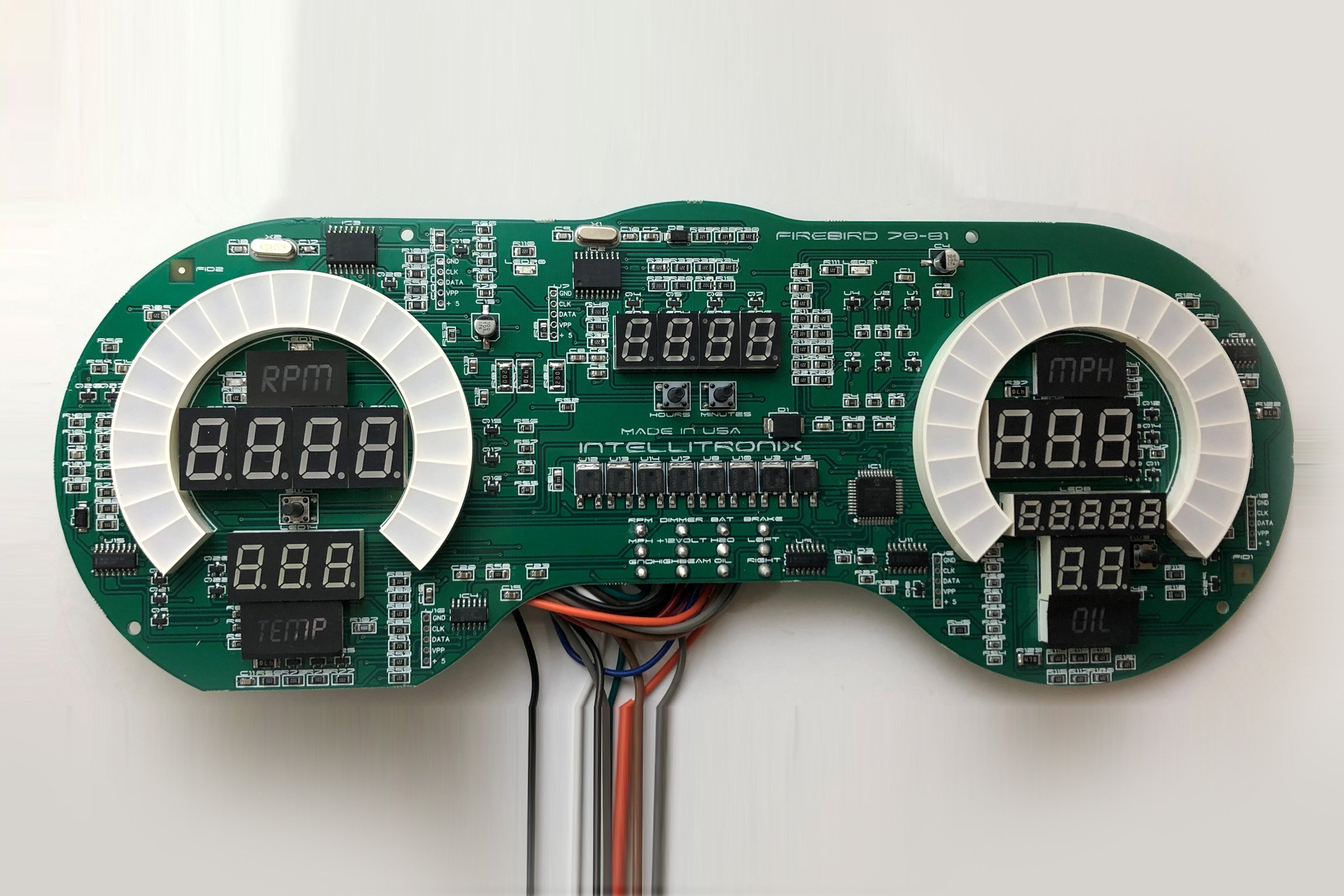 Intellitronix® - Pontiac Firebird 1970 Direct Fit LED Digital Gauge Panels