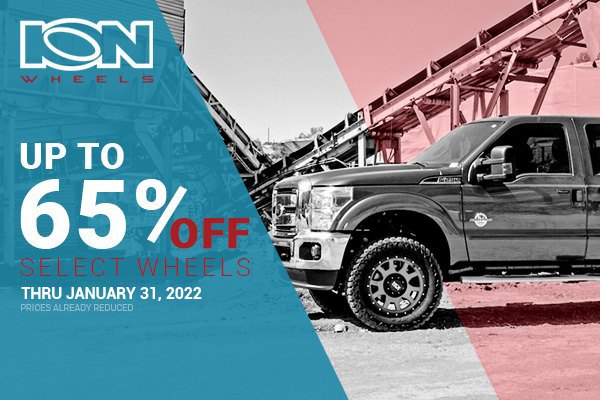 ION ALLOY® 141 Wheels - Satin Black Rims - 141-7956B18-127