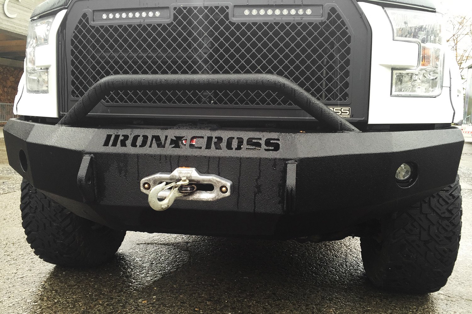 Iron Cross® - Ford F-150 2018 Heavy Duty Series Full Width Front Winch ...