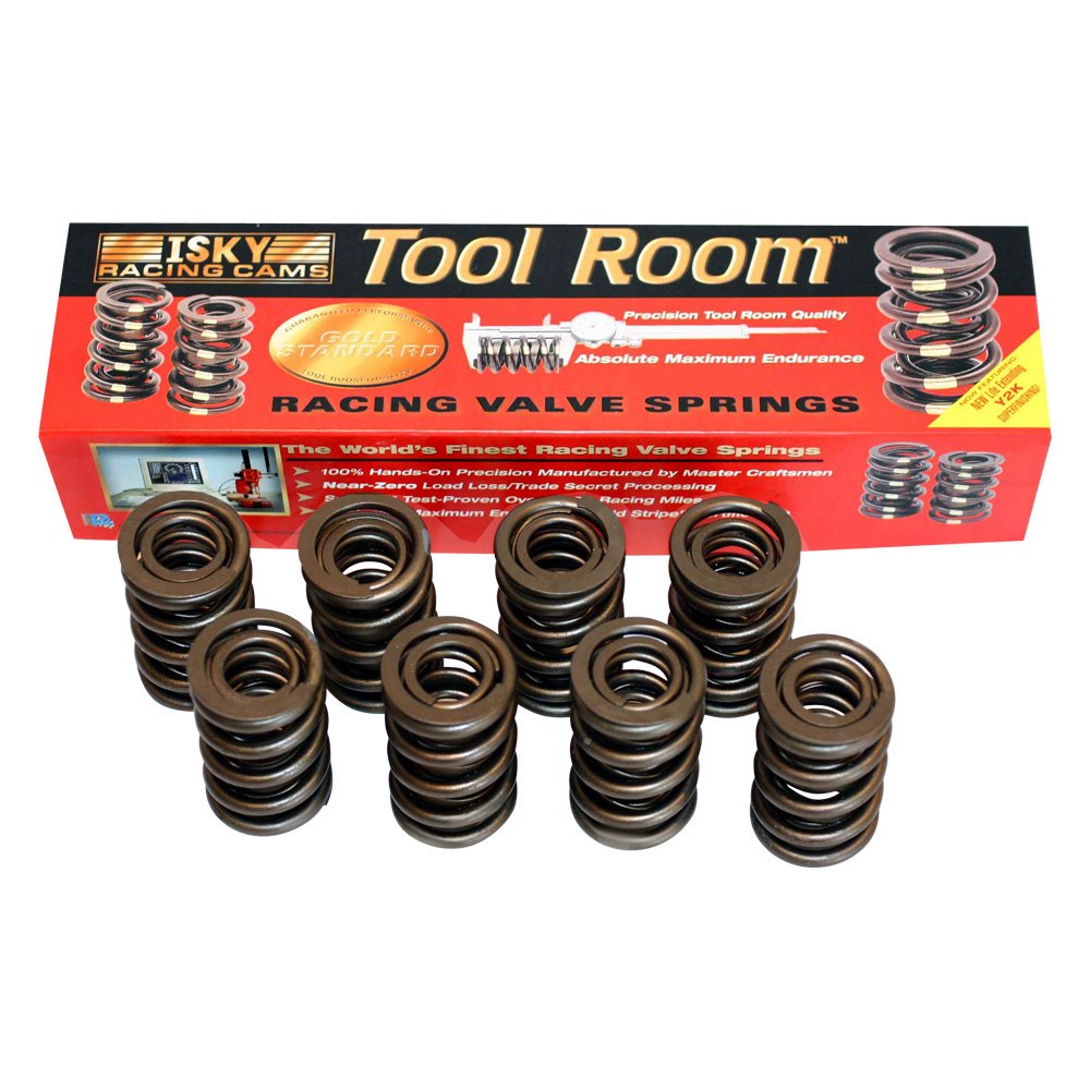 Isky Racing Cams® 295-D - Tool Room Gold Stripe Racing™ Valve Springs