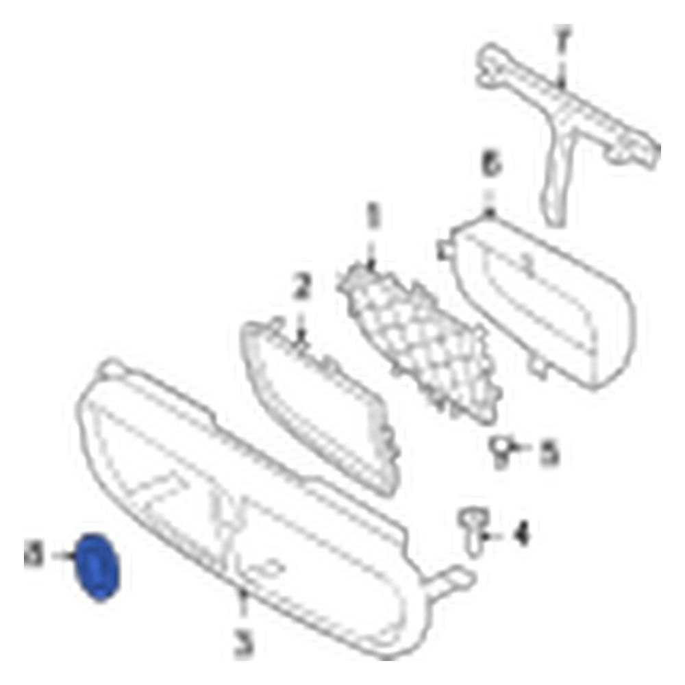 Jaguar OE C2P1594 - Front Grille Emblem